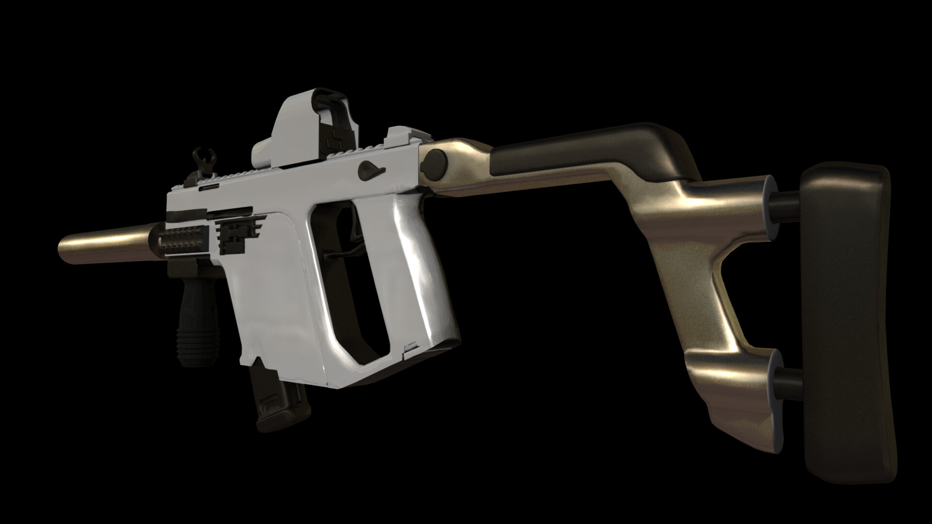 ArtStation - Modular_Submachine_Gun