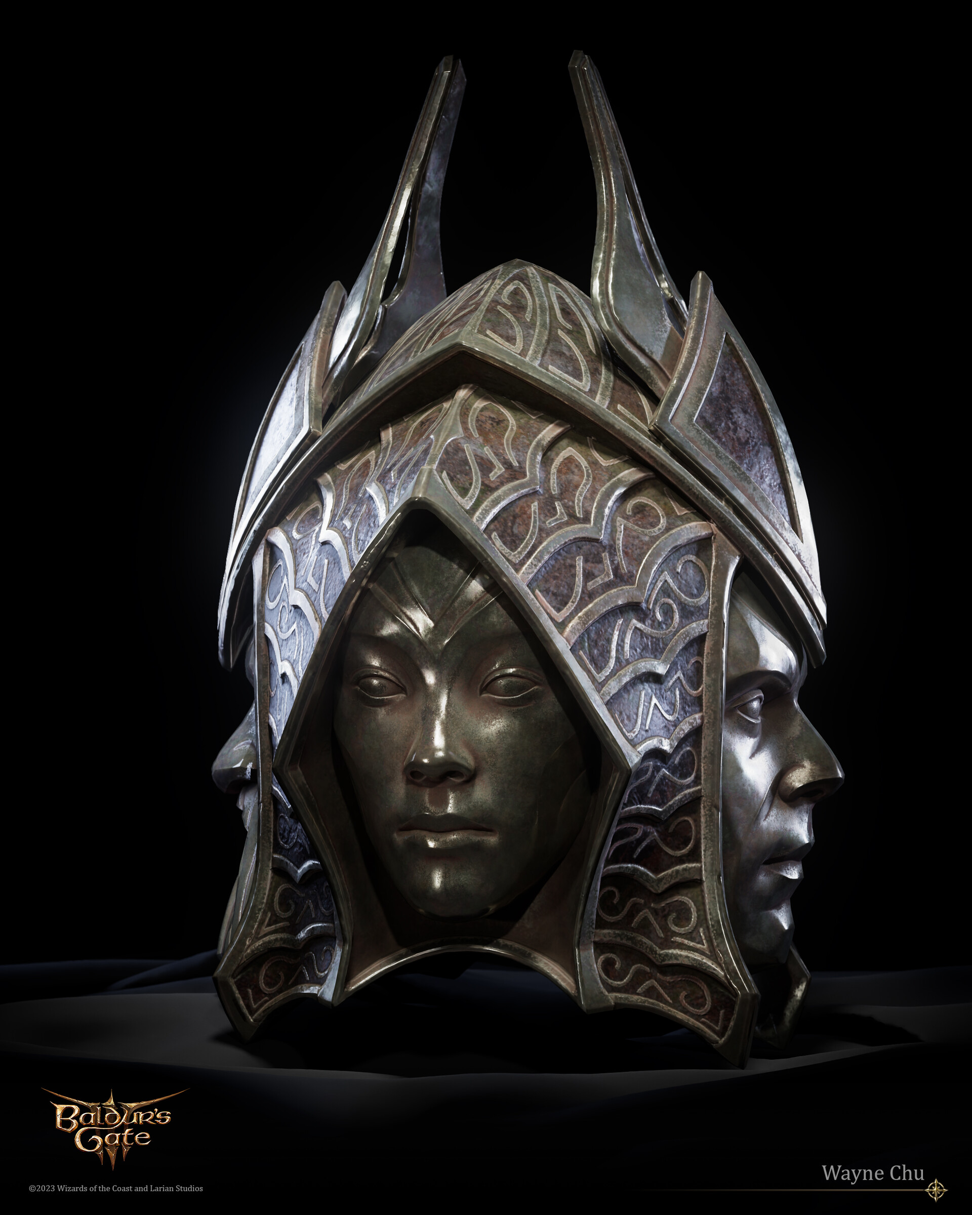 Wayne Chu, Character Artist - Baldur's Gate 3 - Mask of Shapeshifter