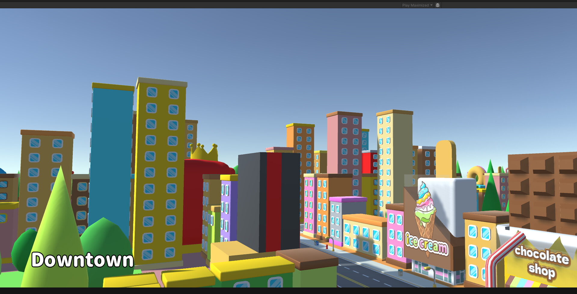 Sal Falah - Unity Cartoon Town