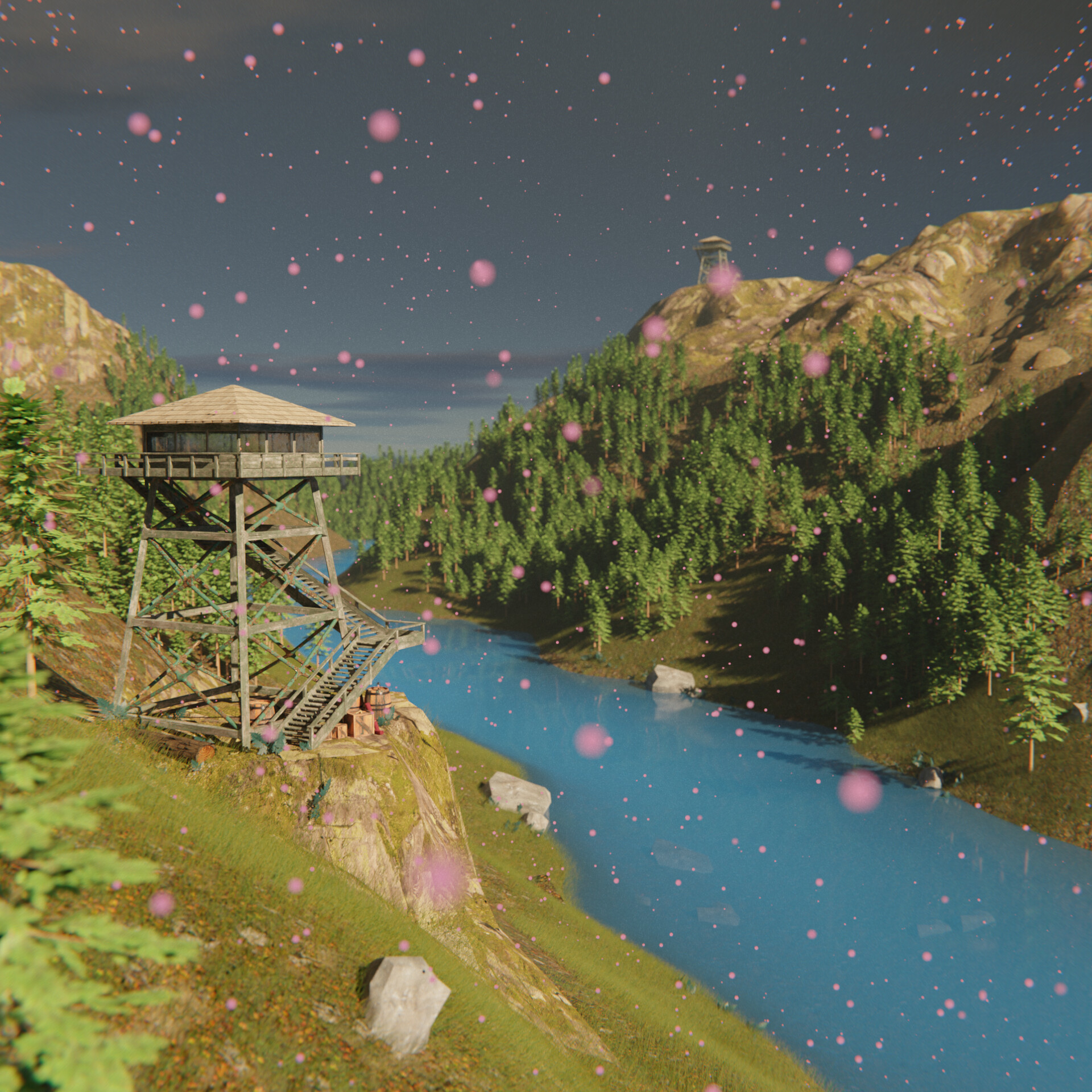 ArtStation - The Firewatch