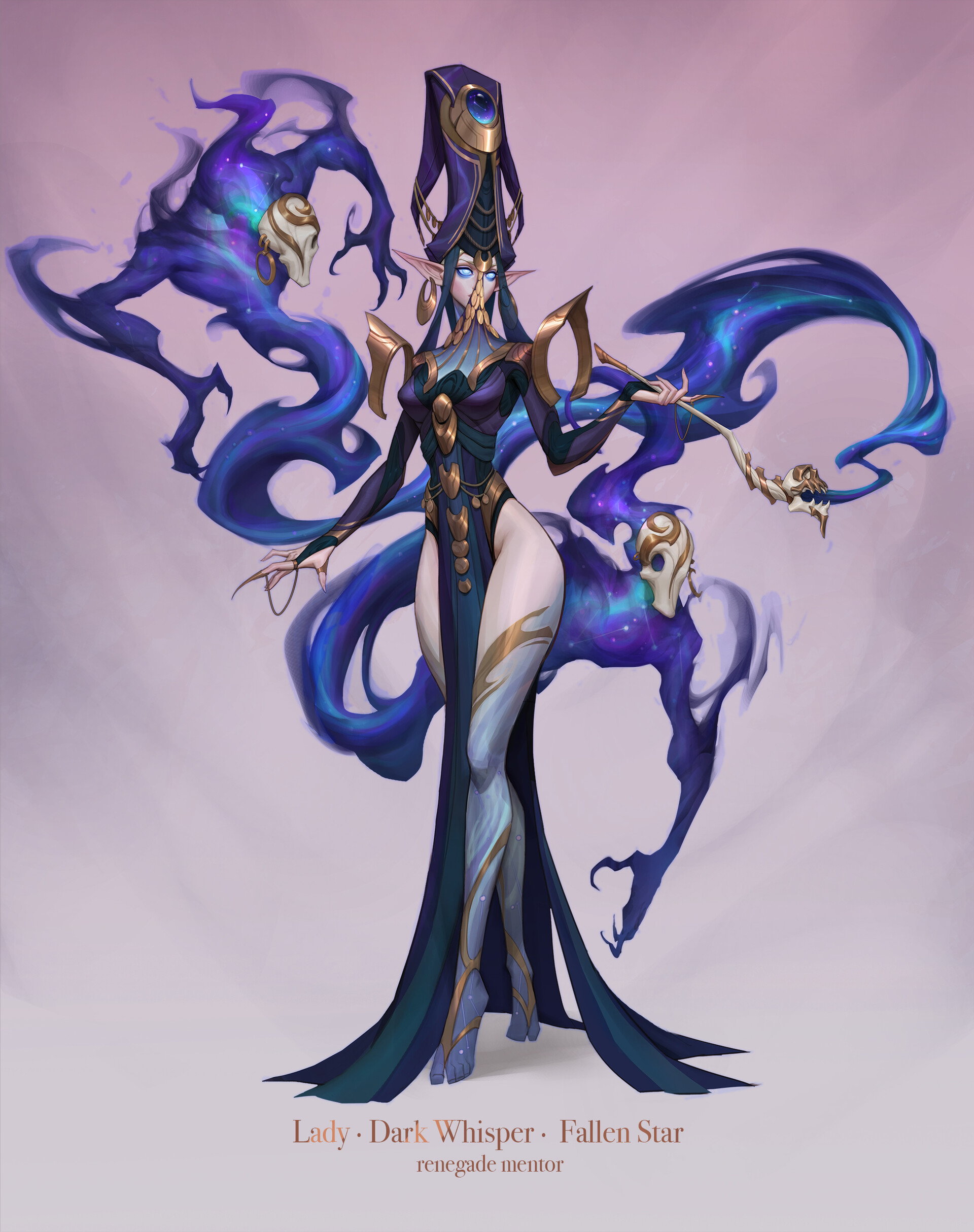 ArtStation - Lady · Dark Whisper