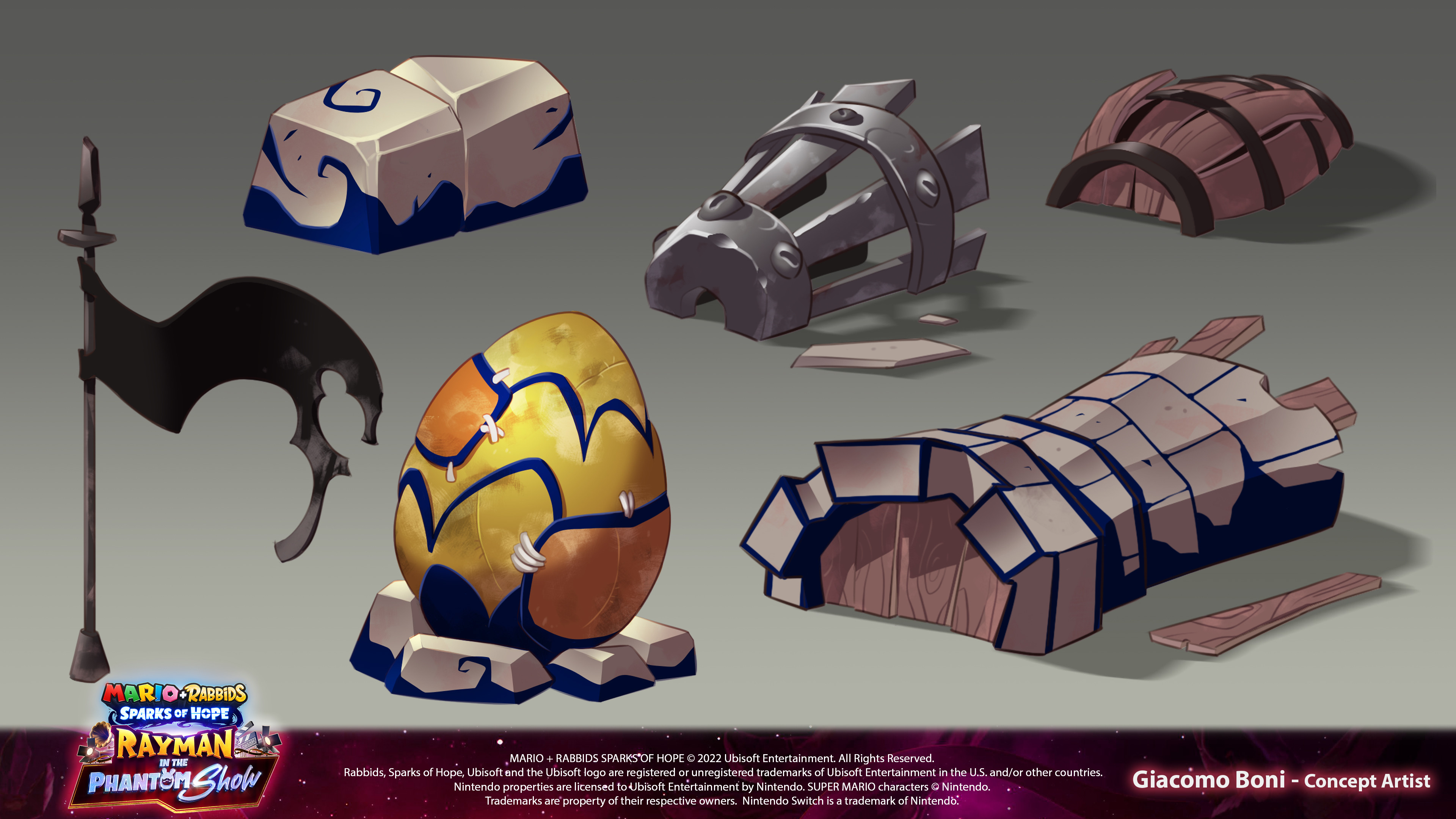 Giacomo Boni - Raymaness Elements - Mario+Rabbids Sparks of Hope:Rayman ...