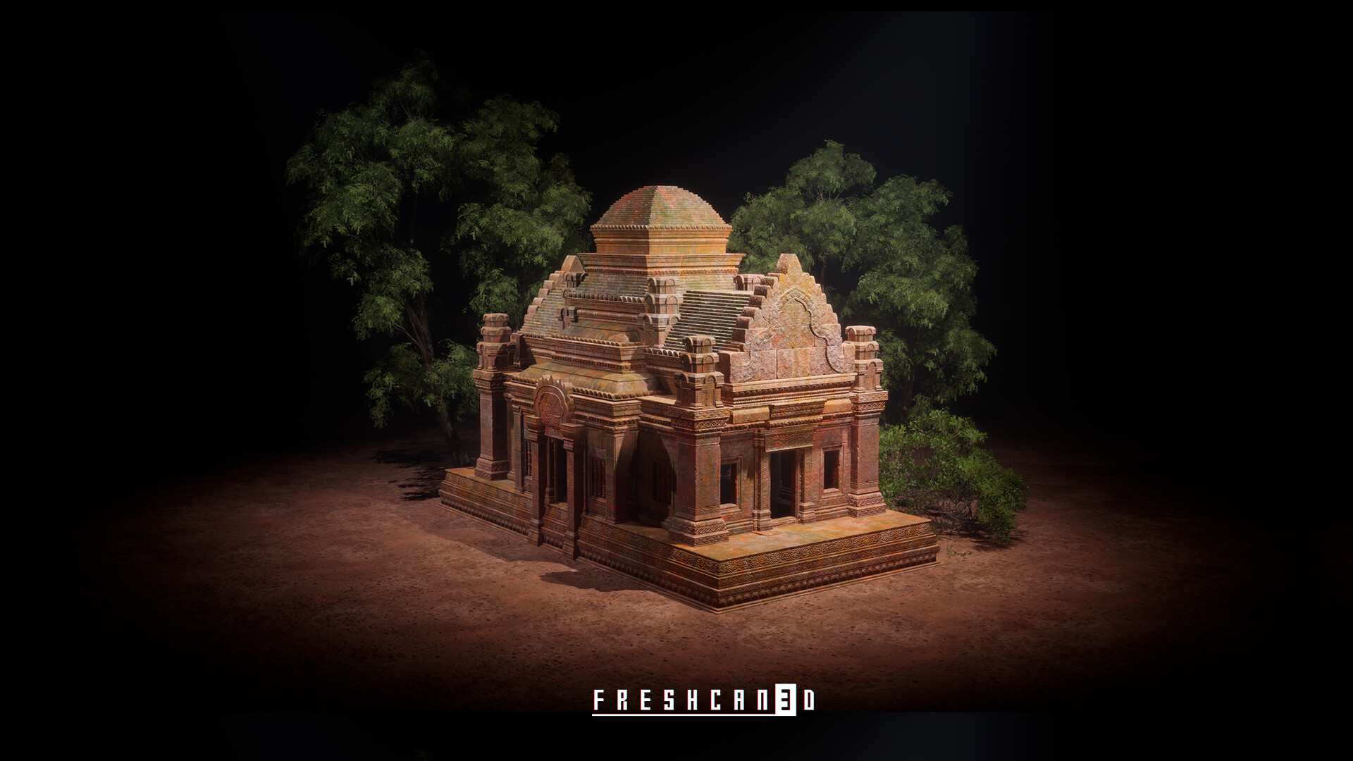 Freshcan 3D - Environment Art Studio - Ancient Temple Pack Assemblies ...