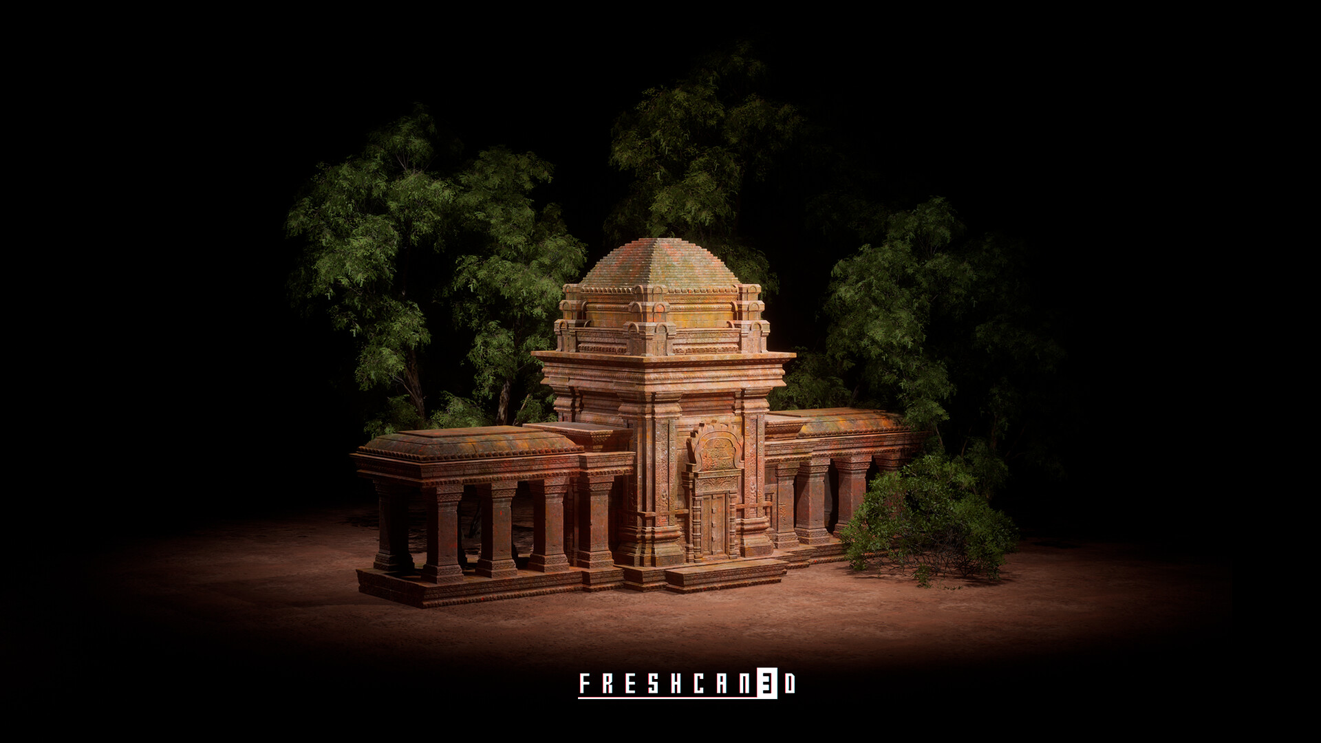 Freshcan 3D - Environment Art Studio - Ancient Temple Pack Assemblies ...