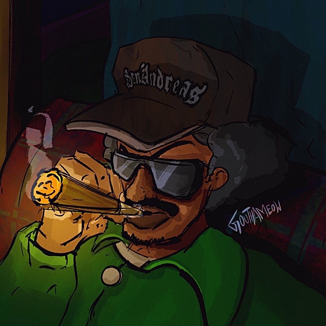 ArtStation - Ryder from GTA San Andreas Illustration