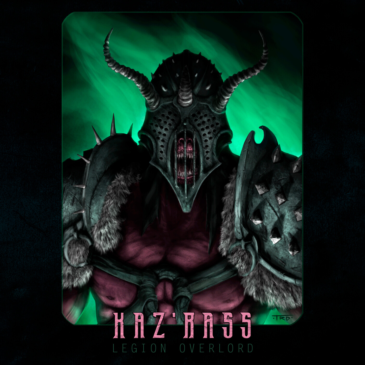 ArtStation - KAZ'RASS - Legion Overlord