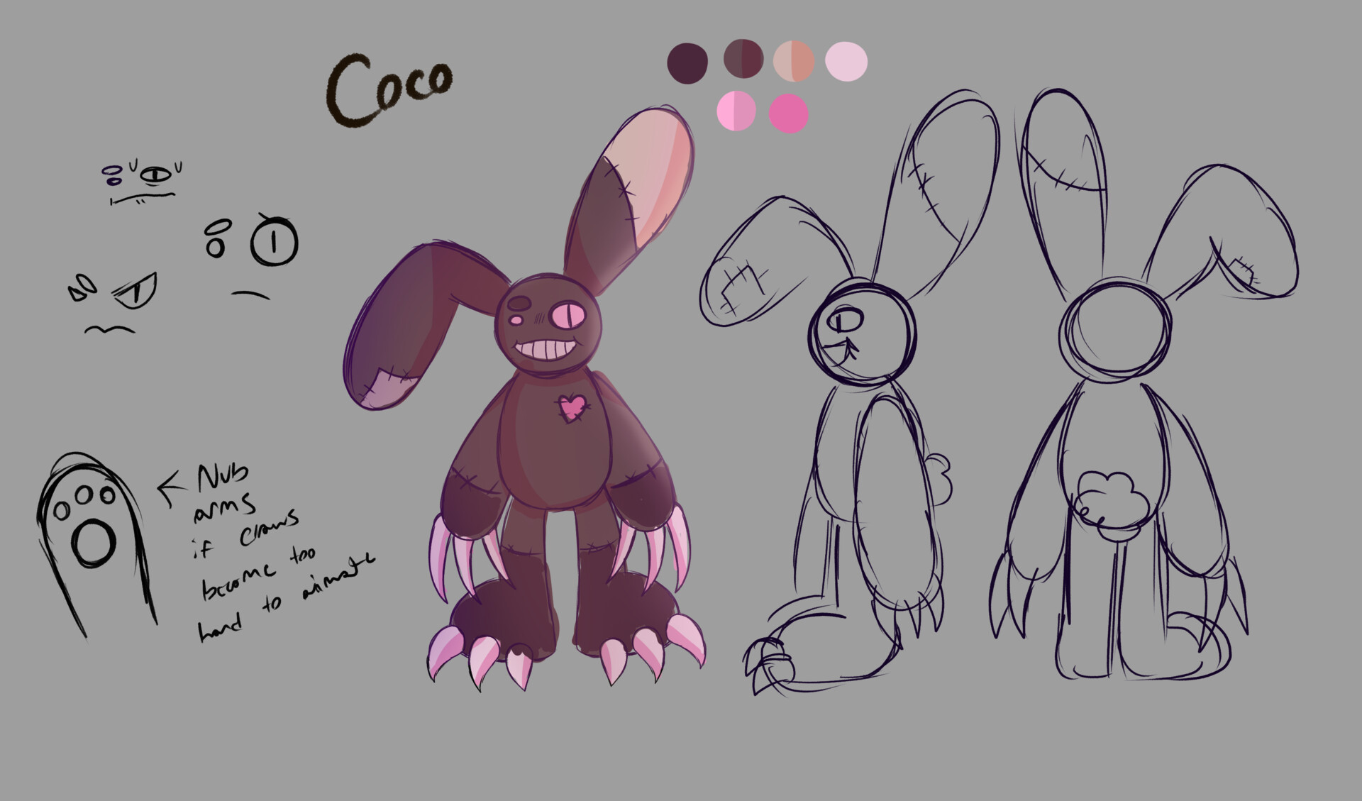 ArtStation - Coco Plushie Concept Art