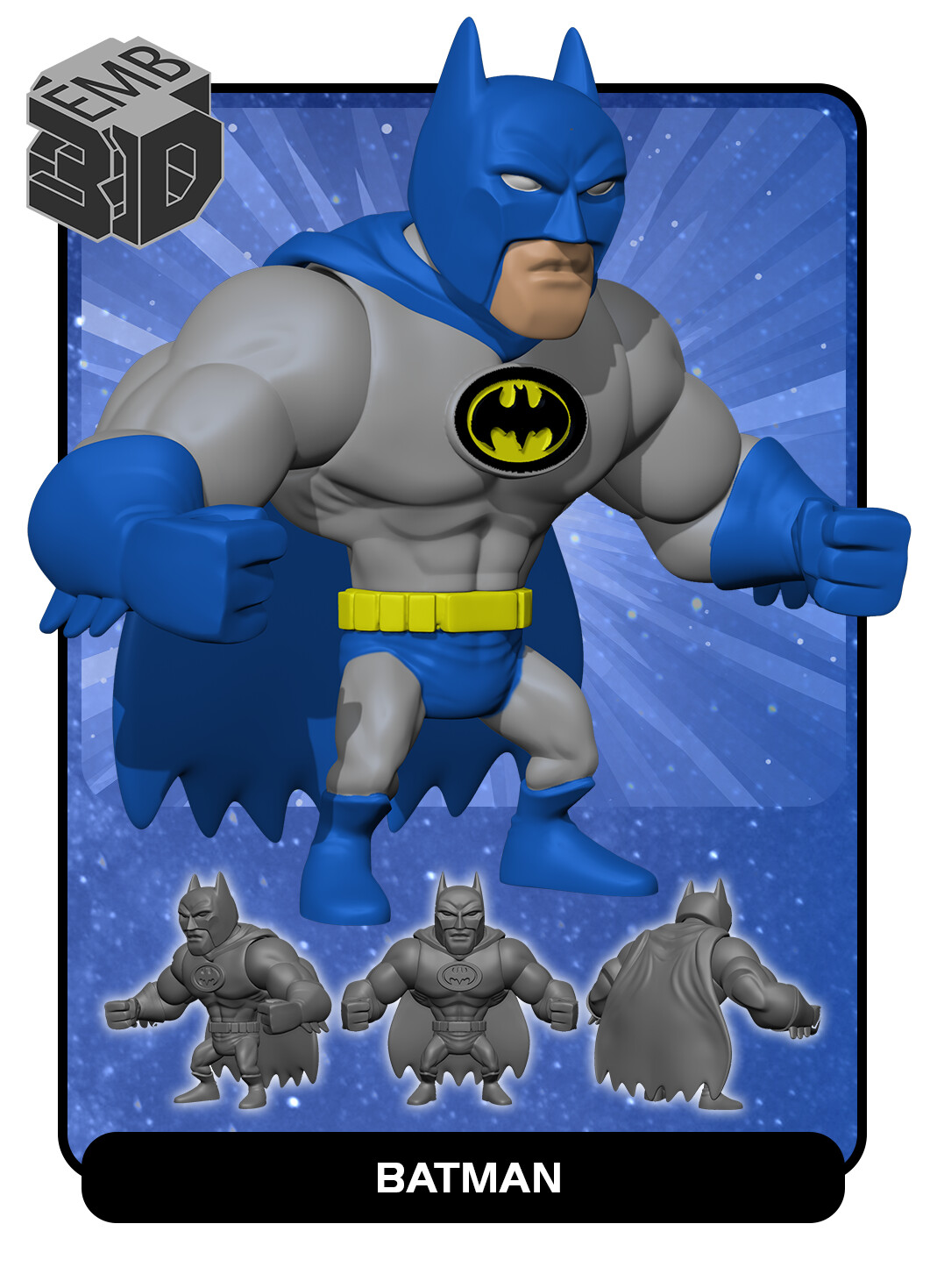 Eric Boyd - Batman Eternia Minis Style