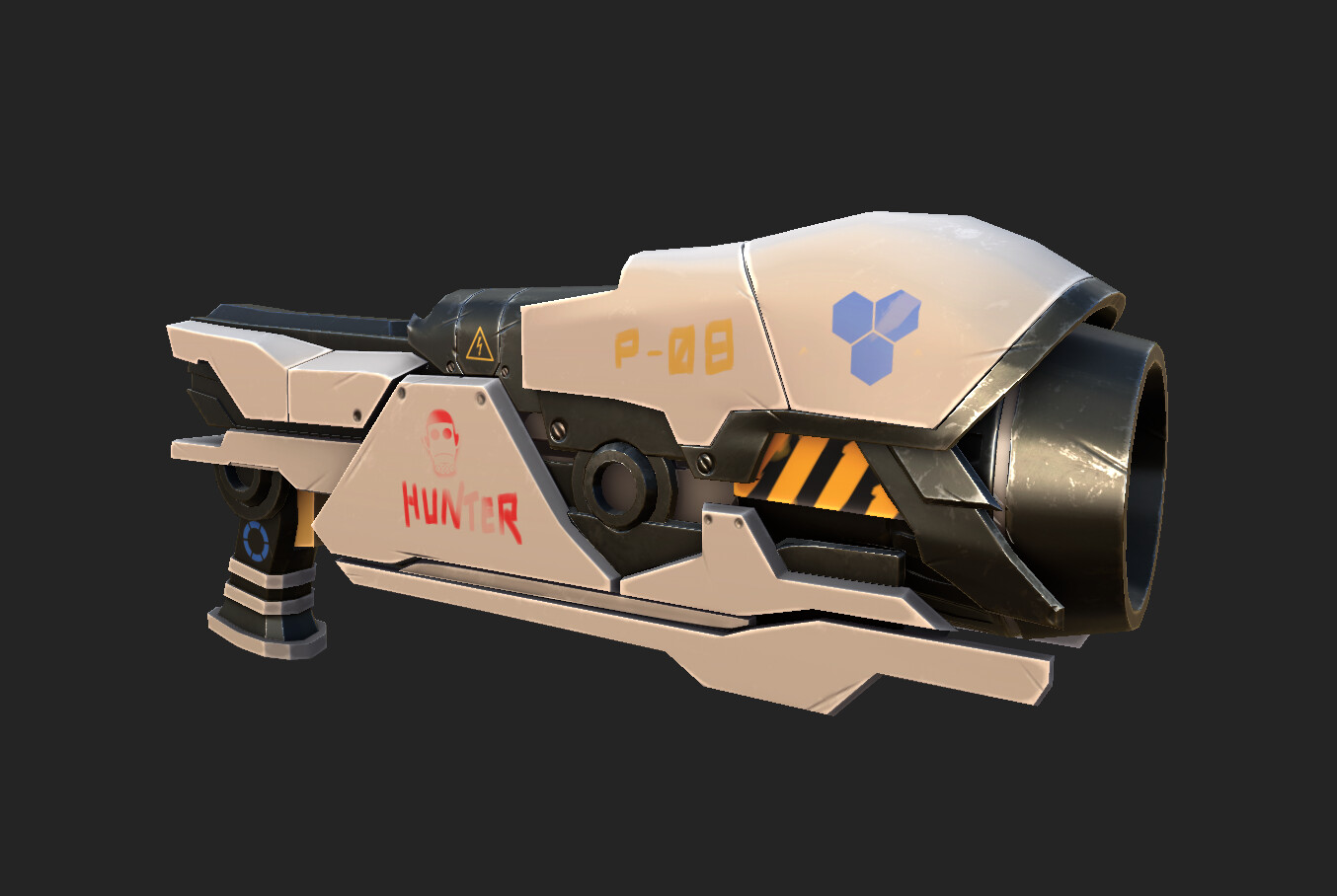 ArtStation - Stylized Sci-fi Weapon