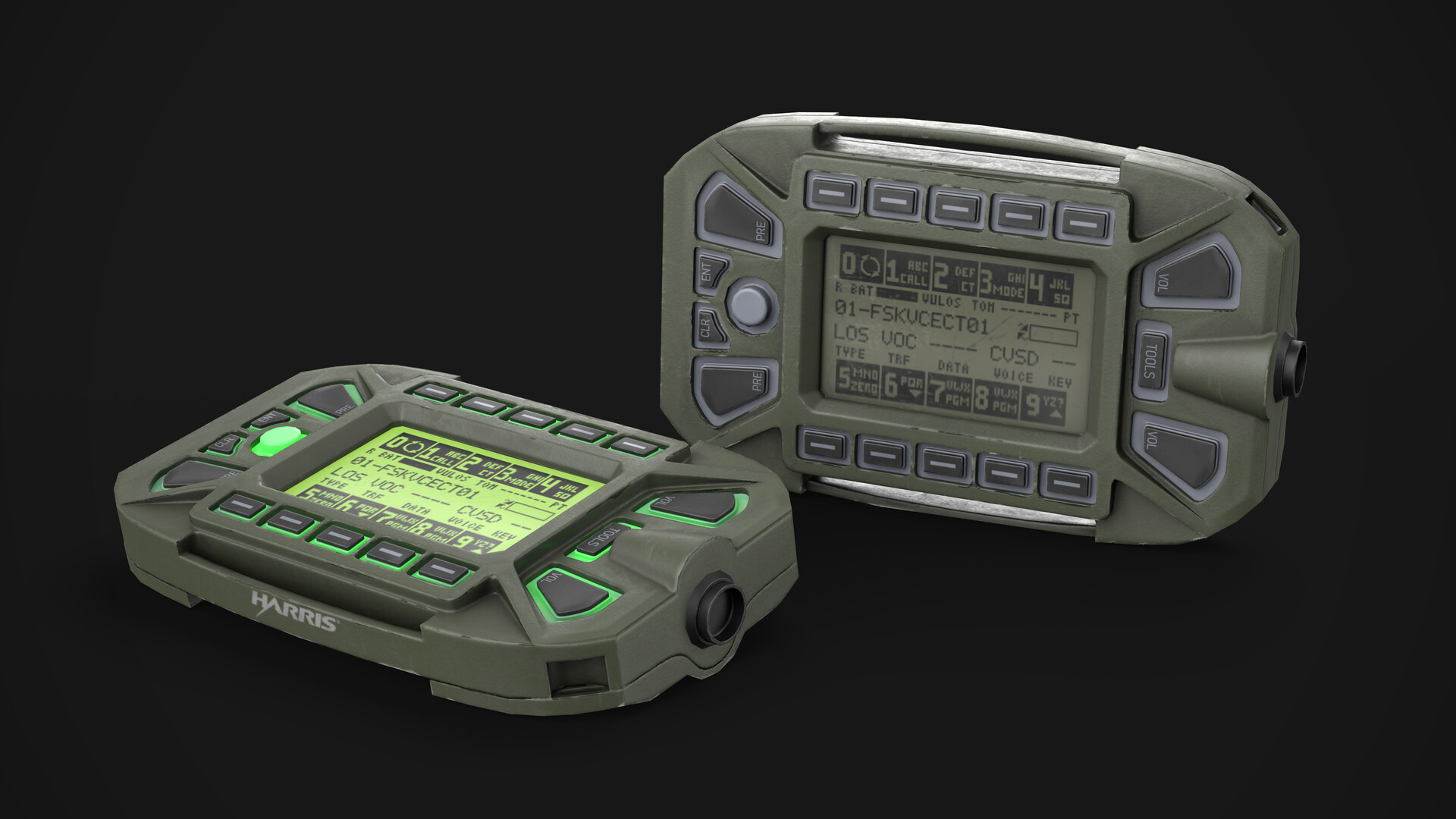 ArtStation - Harris KDU (Keypad Display Unit)
