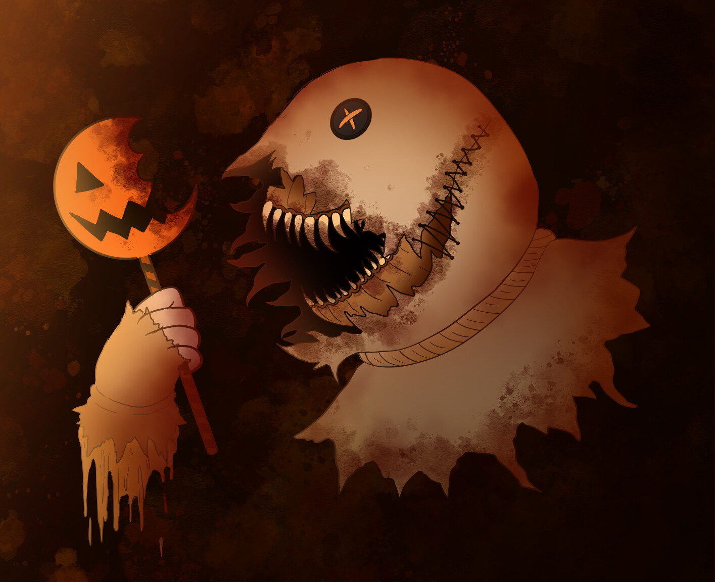 Artstation Sam From Trick R Treat Fanart