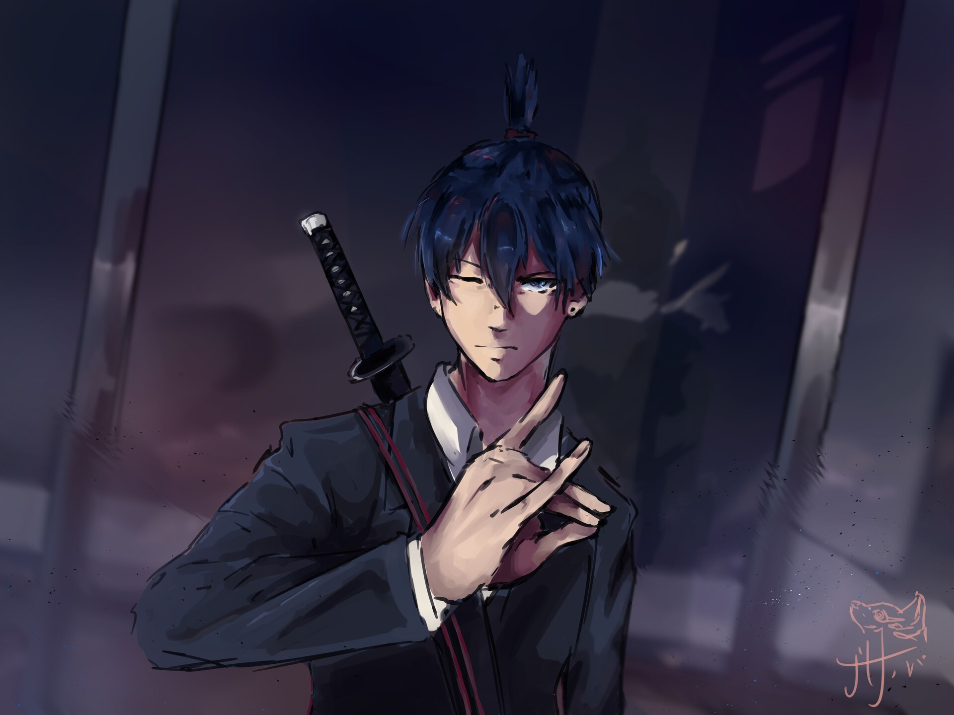 ArtStation - Fanart of Aki Hayakawa
