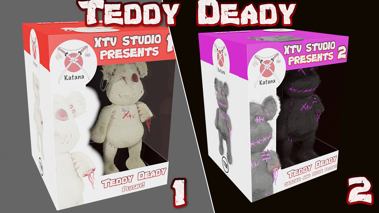 ArtStation - Teddy Deady/ first and Second type/Collection