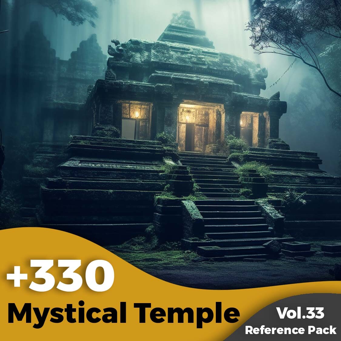 Concept Art - +330 Mystical Temple Concept (4k) | Vol_33