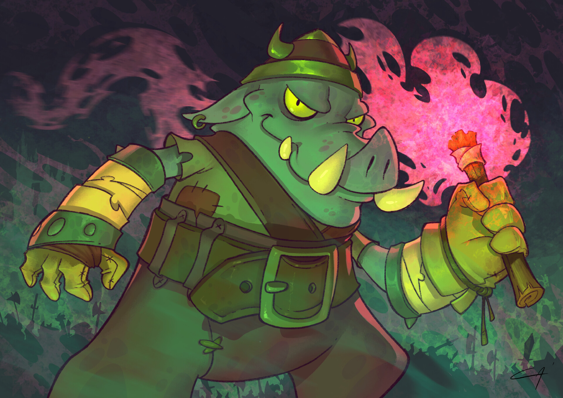 ArtStation - Oink Oink we'll storm your castle