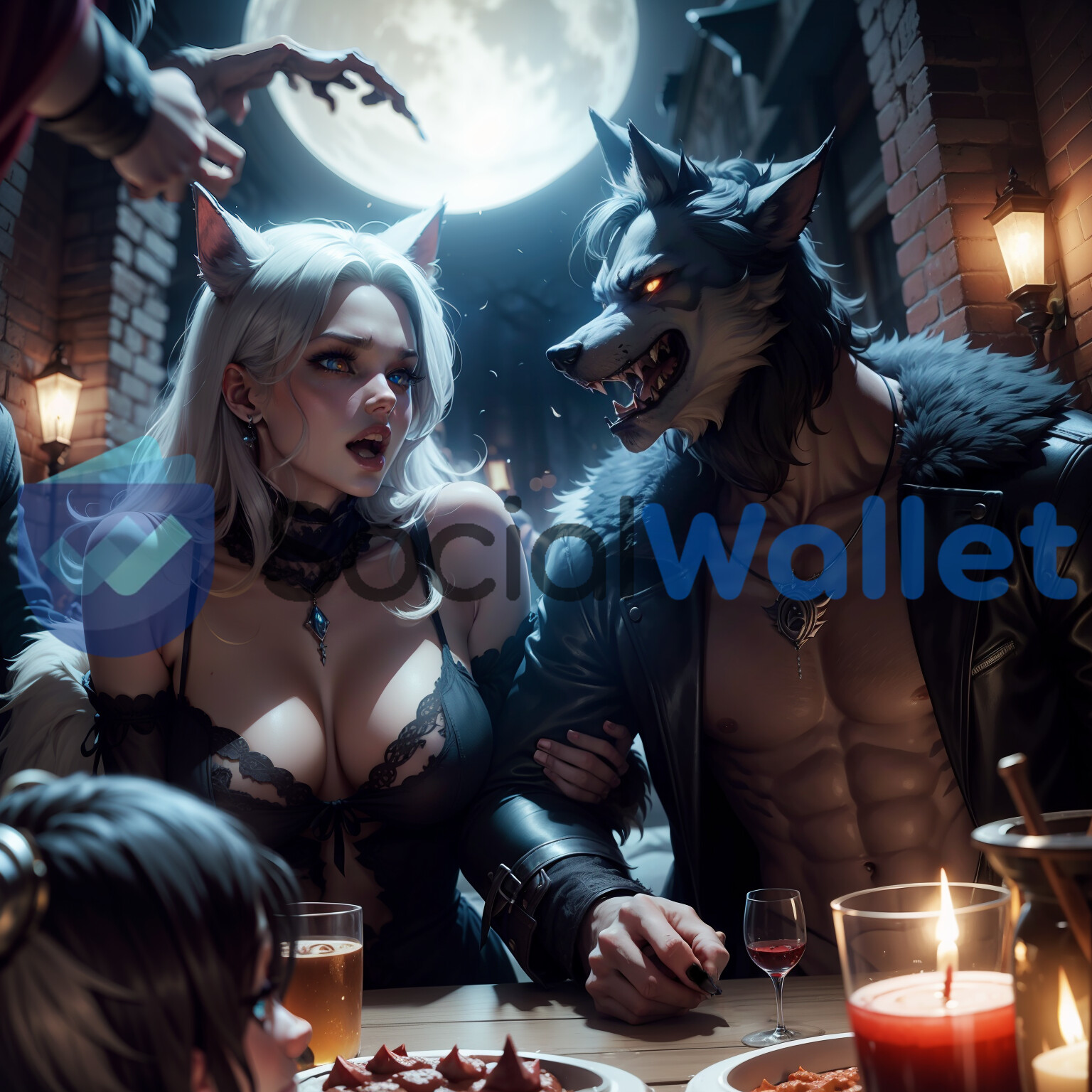 ArtStation - Date Night Furry Characters Artwork