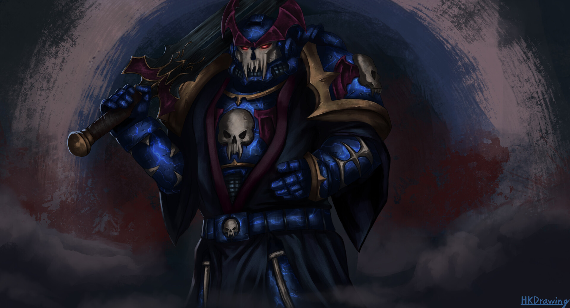 ArtStation - Commission: Night Lords Astartes