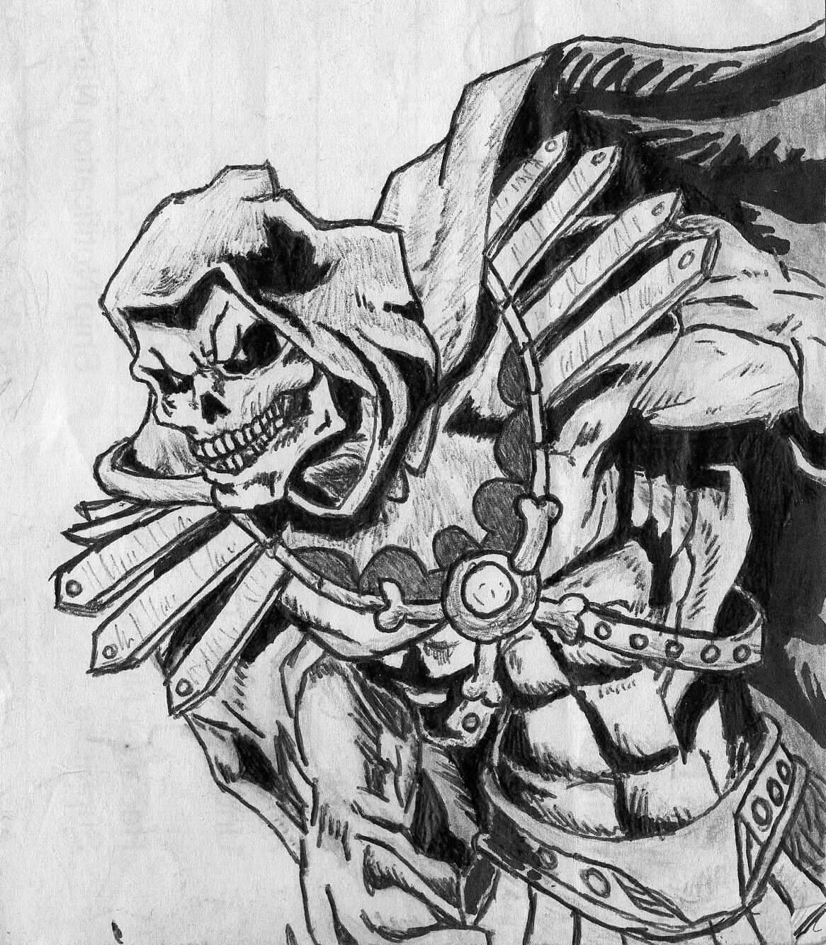 Skeletor Drawing
