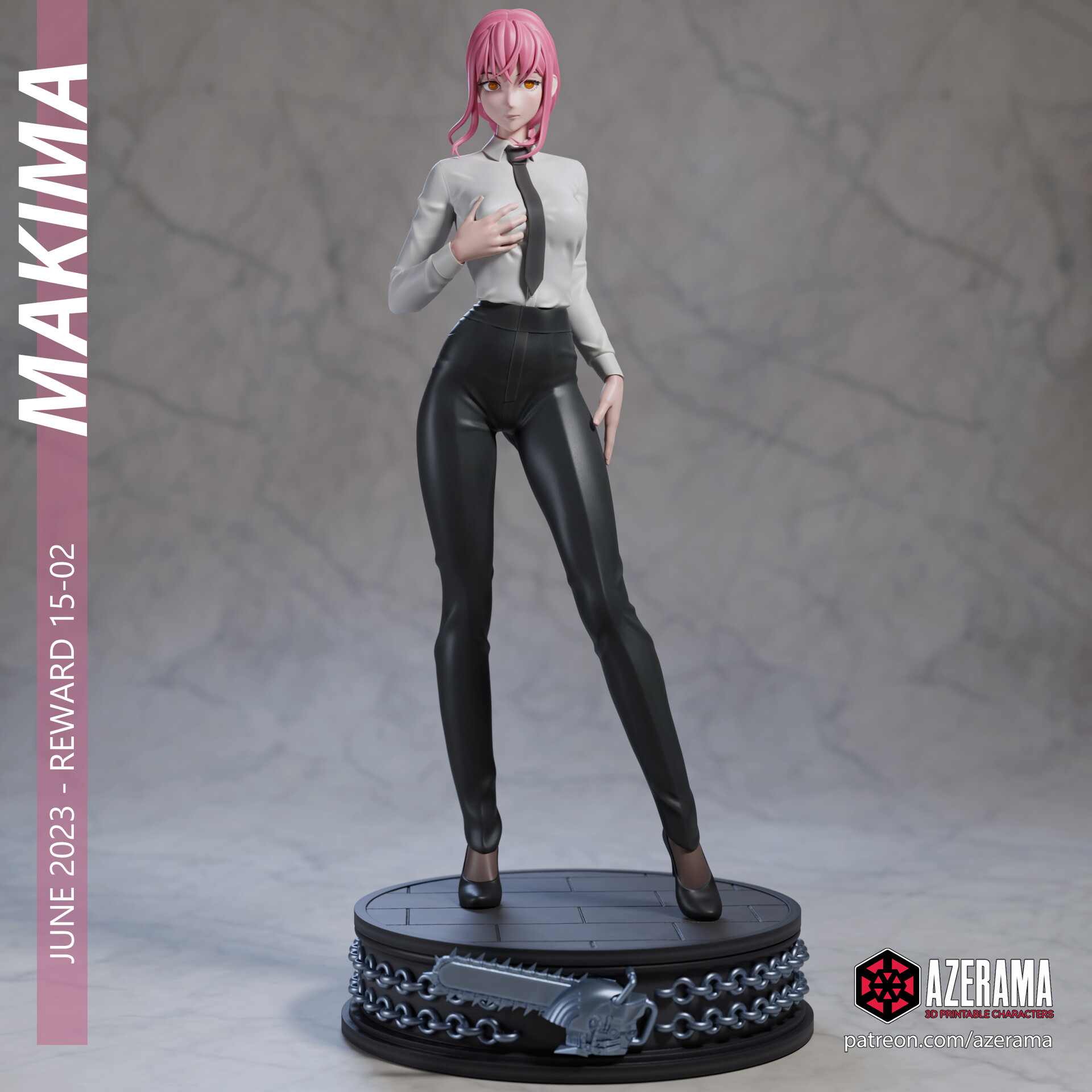 ArtStation - Makima STL Ready for 3D printing