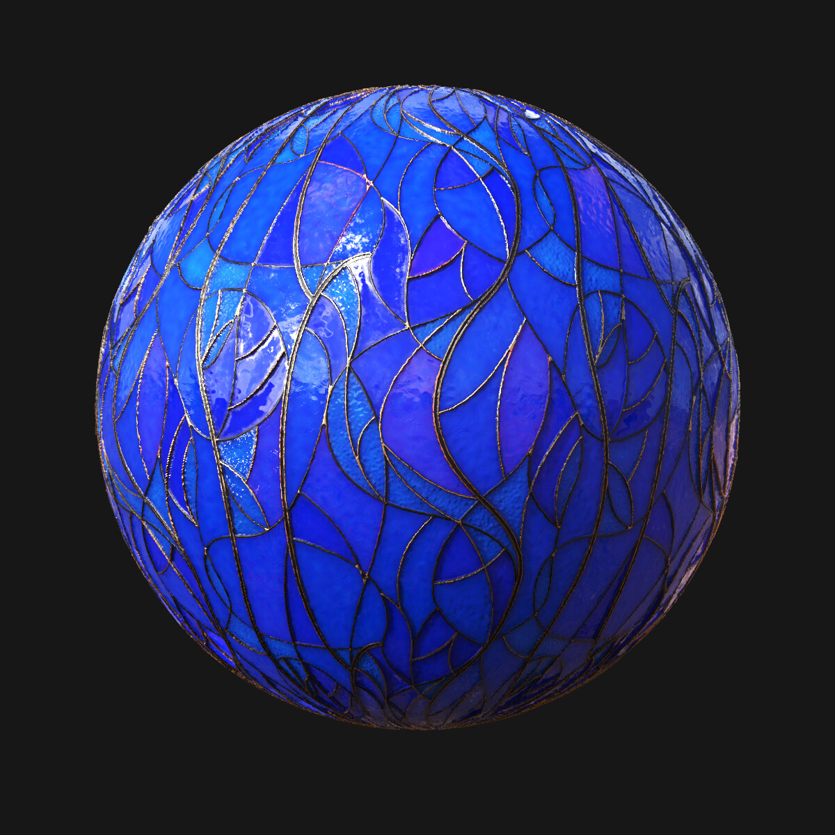 ArtStation - Stained glass procedural material