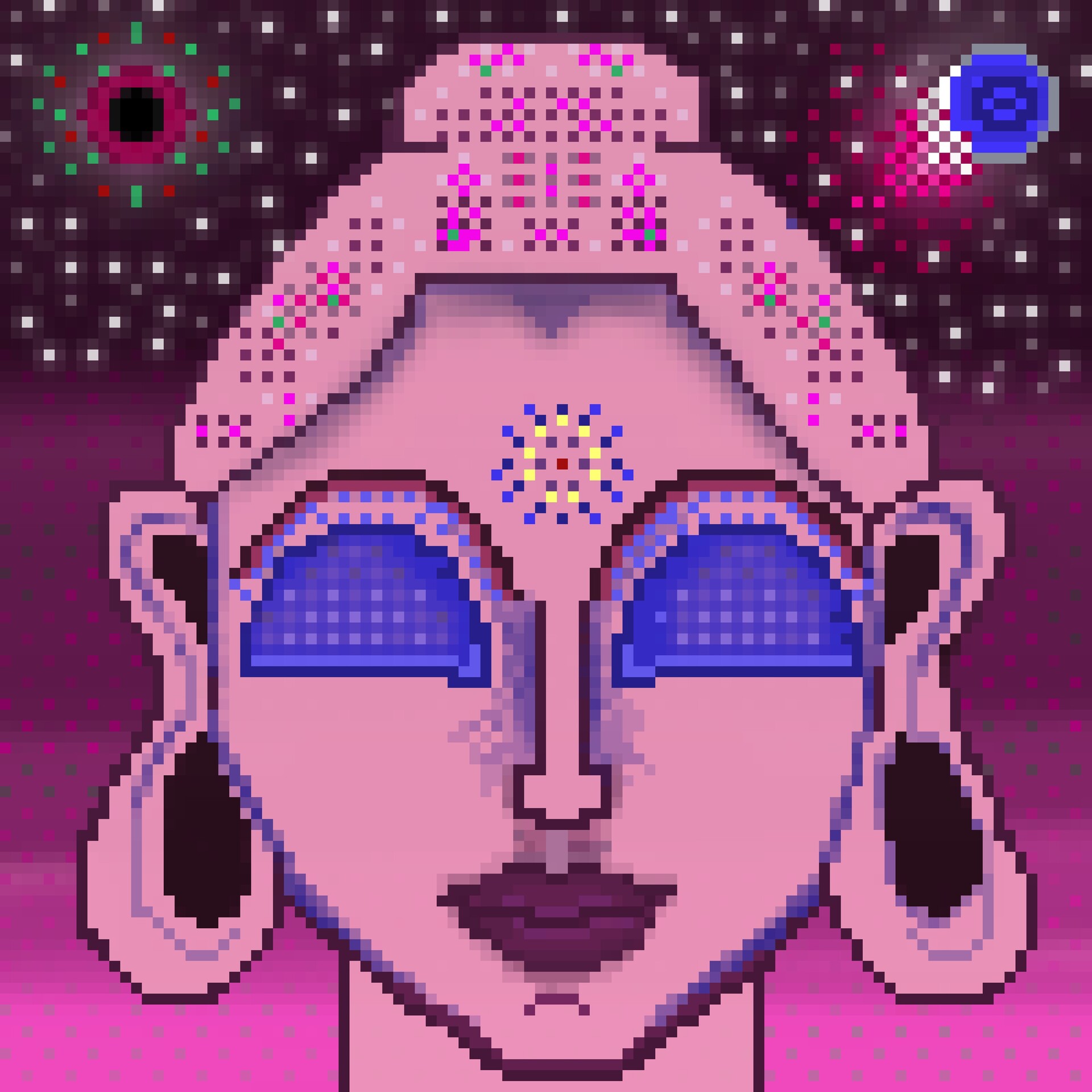 ArtStation - Infinity Pixel Buddha