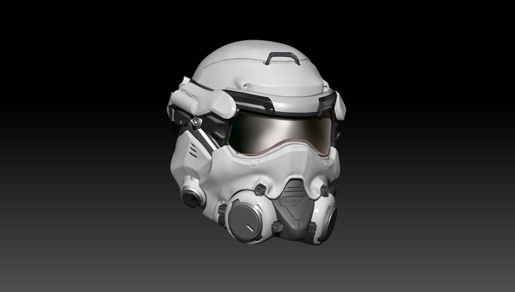 ArtStation - SciFi Helmet