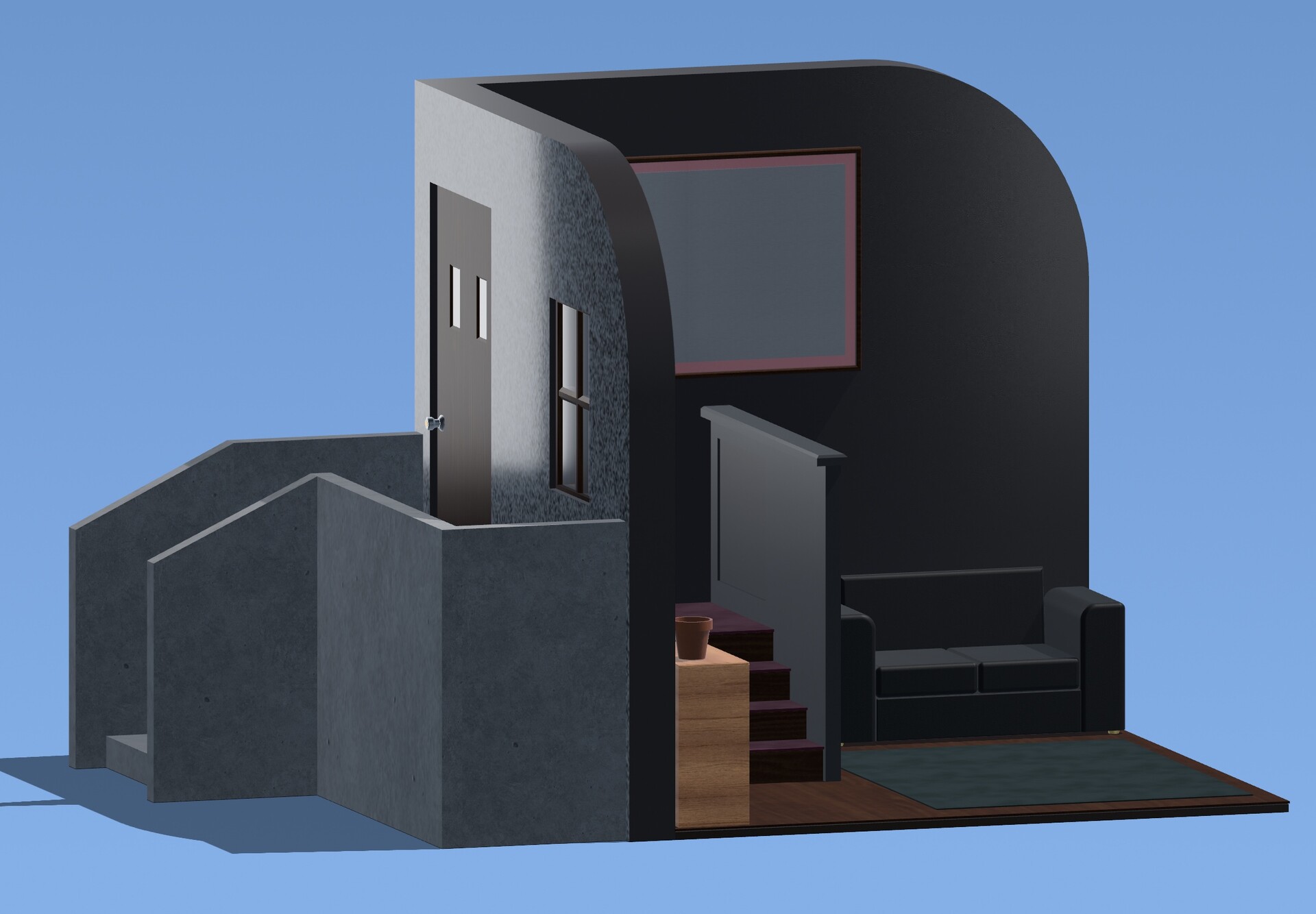 ArtStation - 3D Room Render