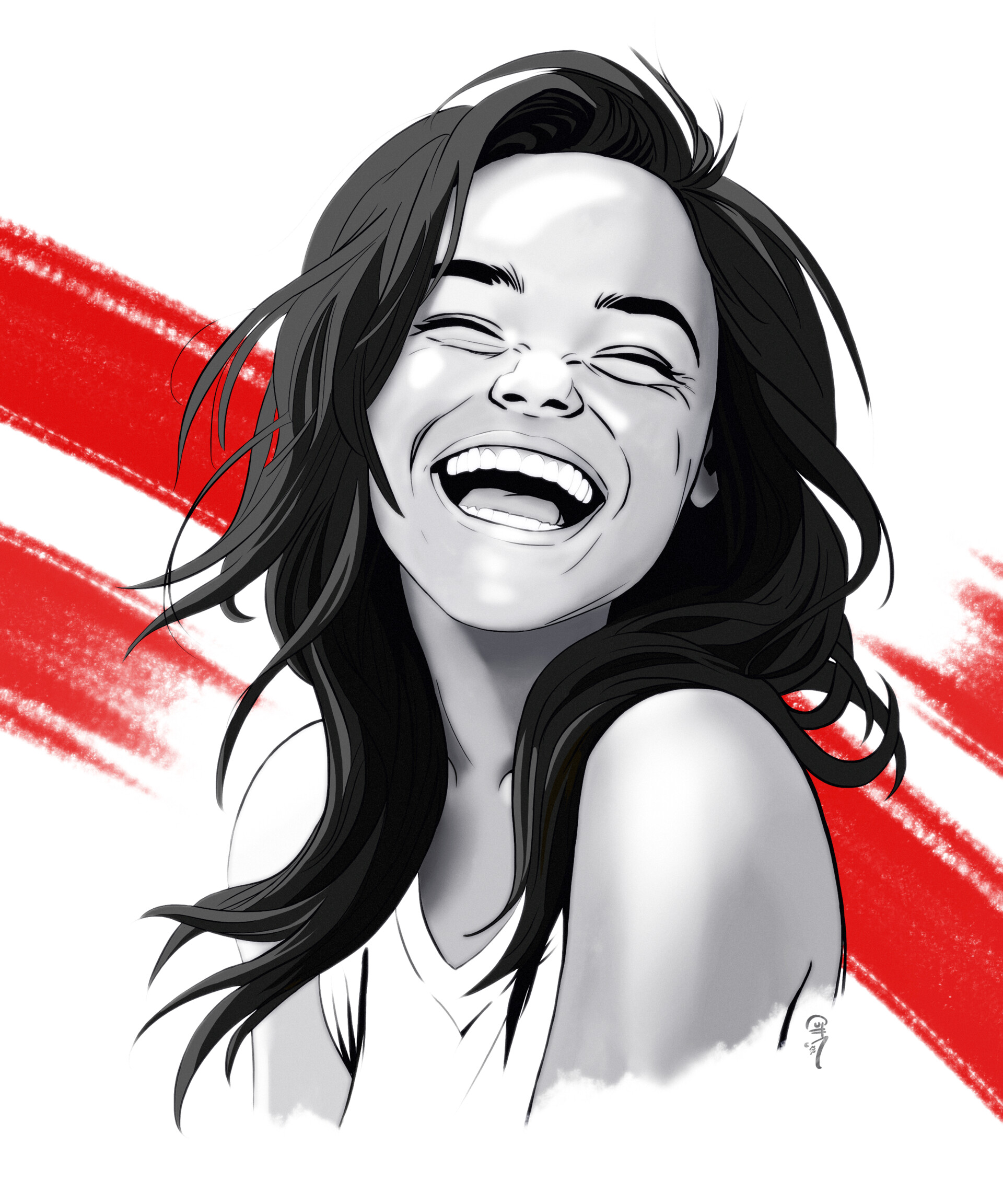 ArtStation - Portrait of Eli