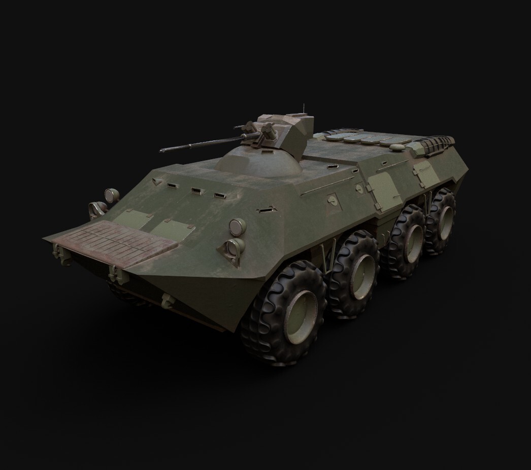 ArtStation - BTR-80