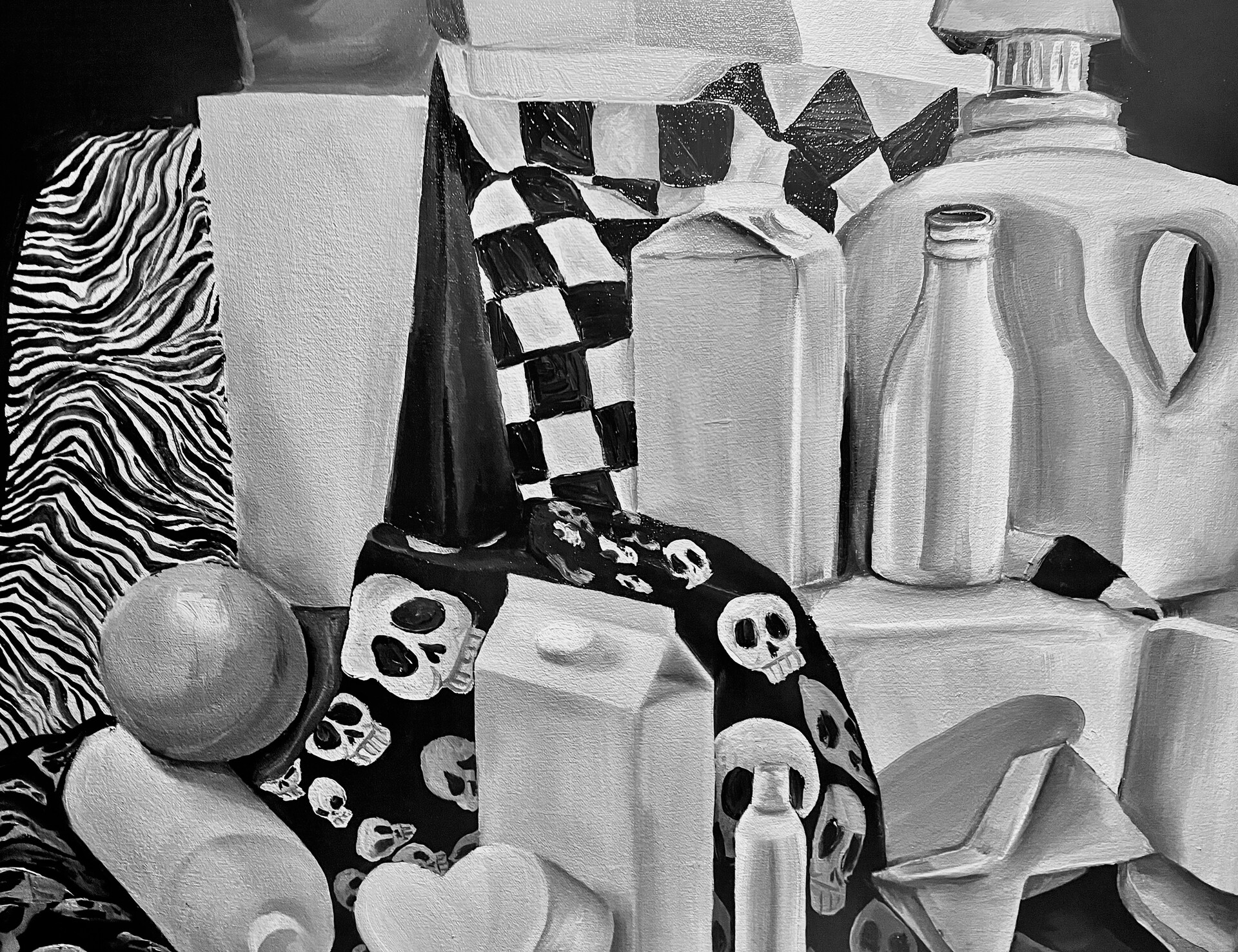 ArtStation - Black and White Still Life