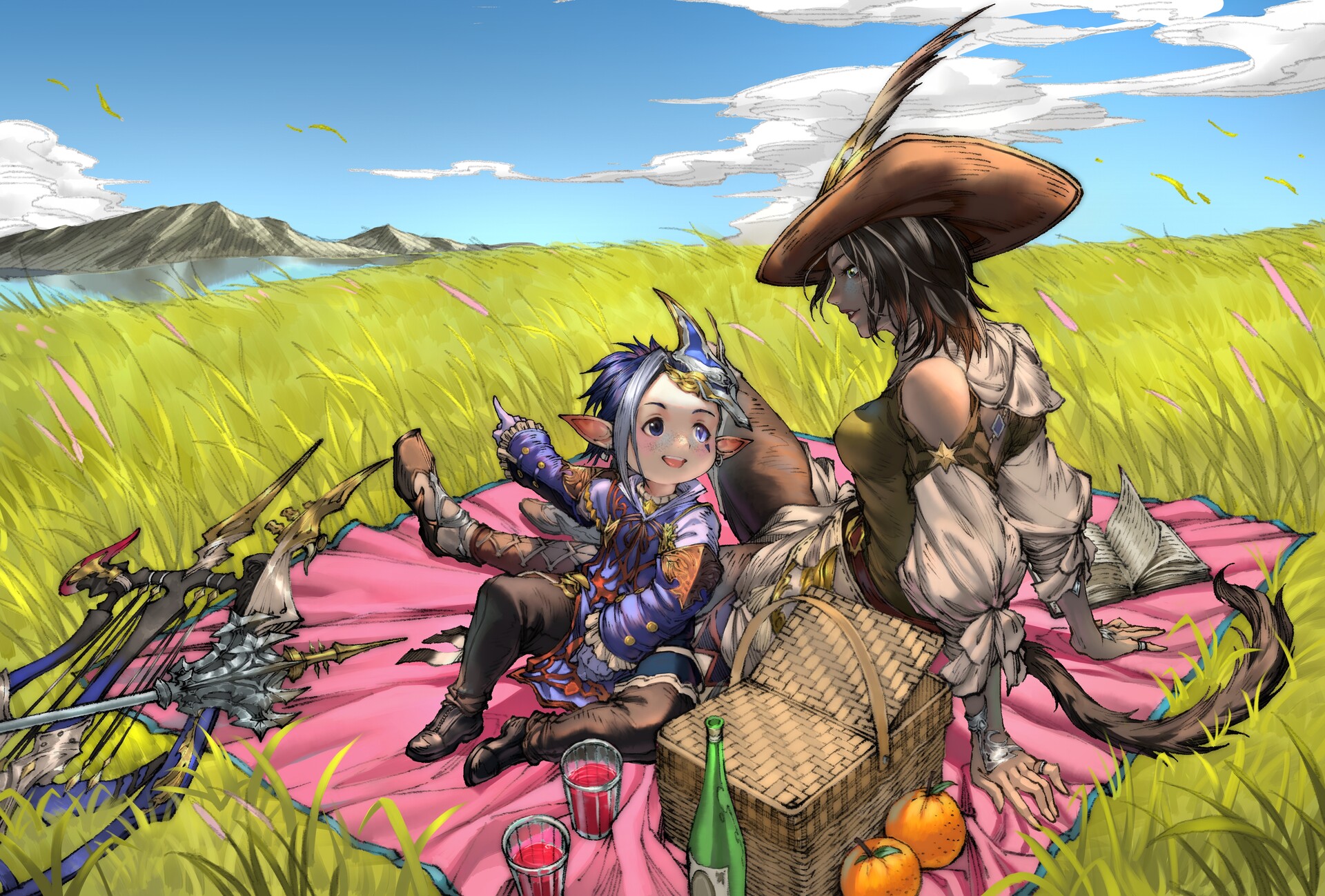 ArtStation - FFXIV commission