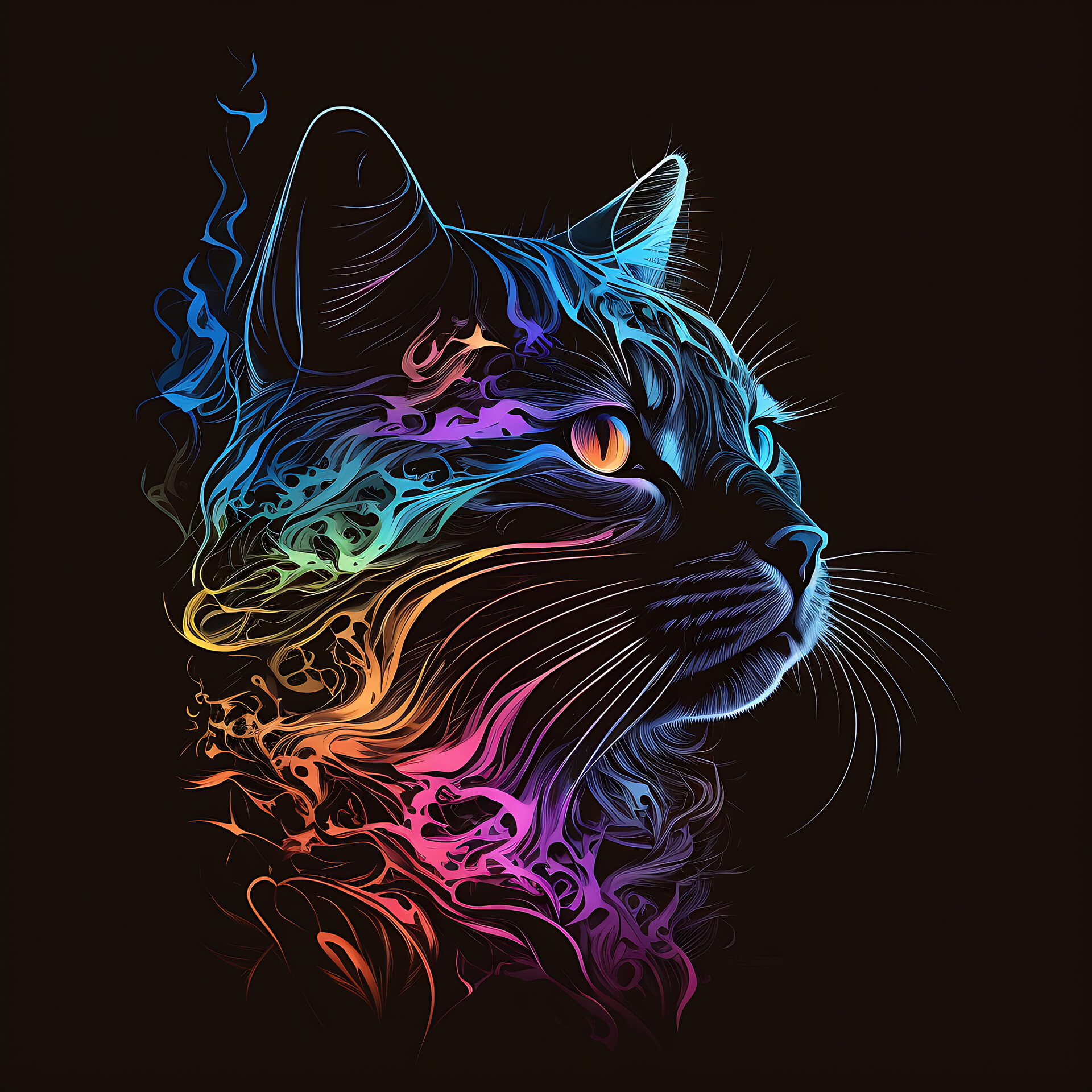 ArtStation - Color Me Cat: A Look at the World Through a Feline's Eyes