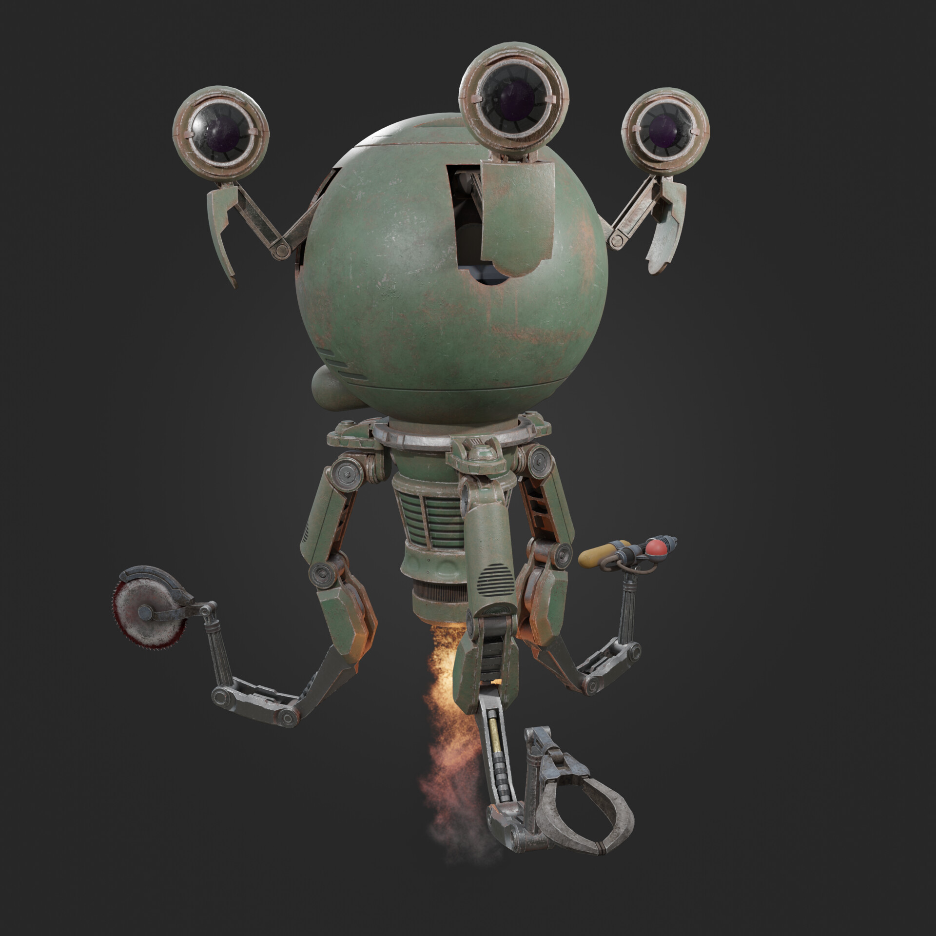 ArtStation - Mr Handy | Fallout