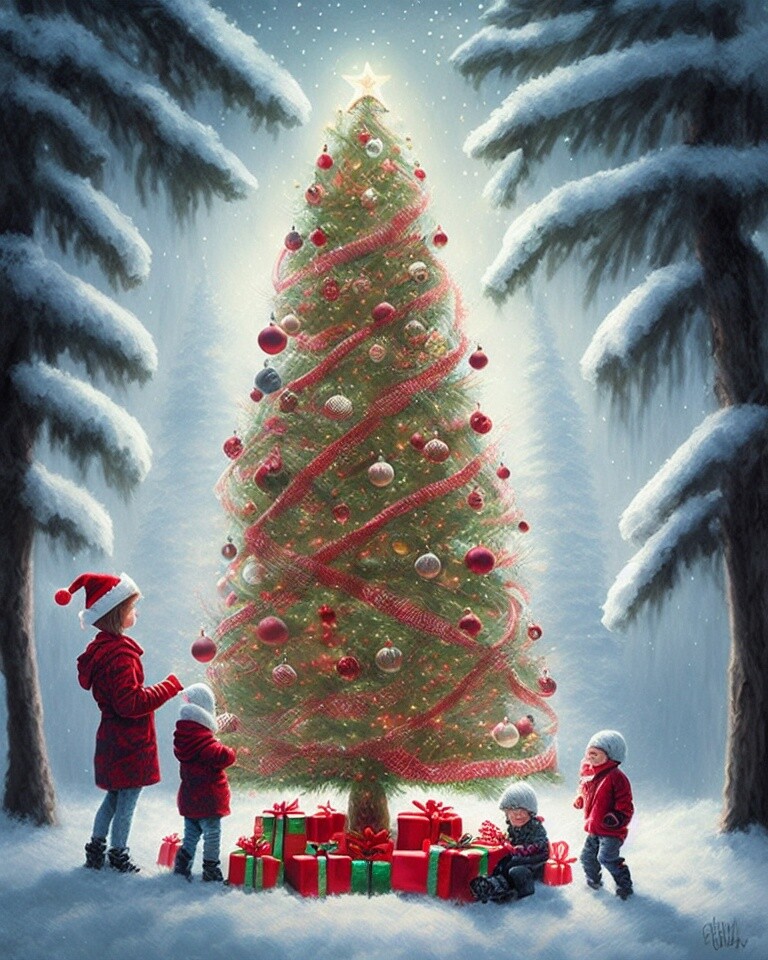 ArtStation - Christmass Tree