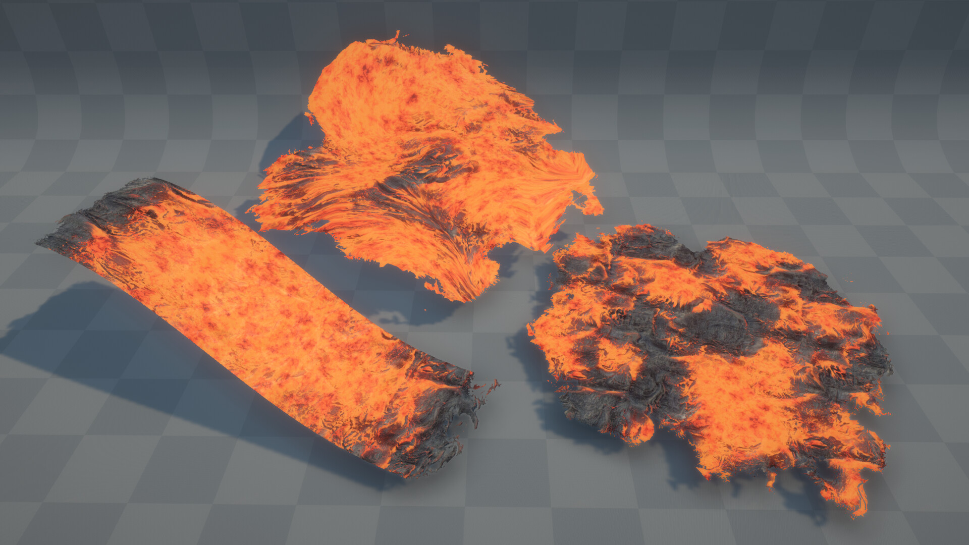Artstation Lava Shader With Dynamic Slope Based Flow Direction In Unity
