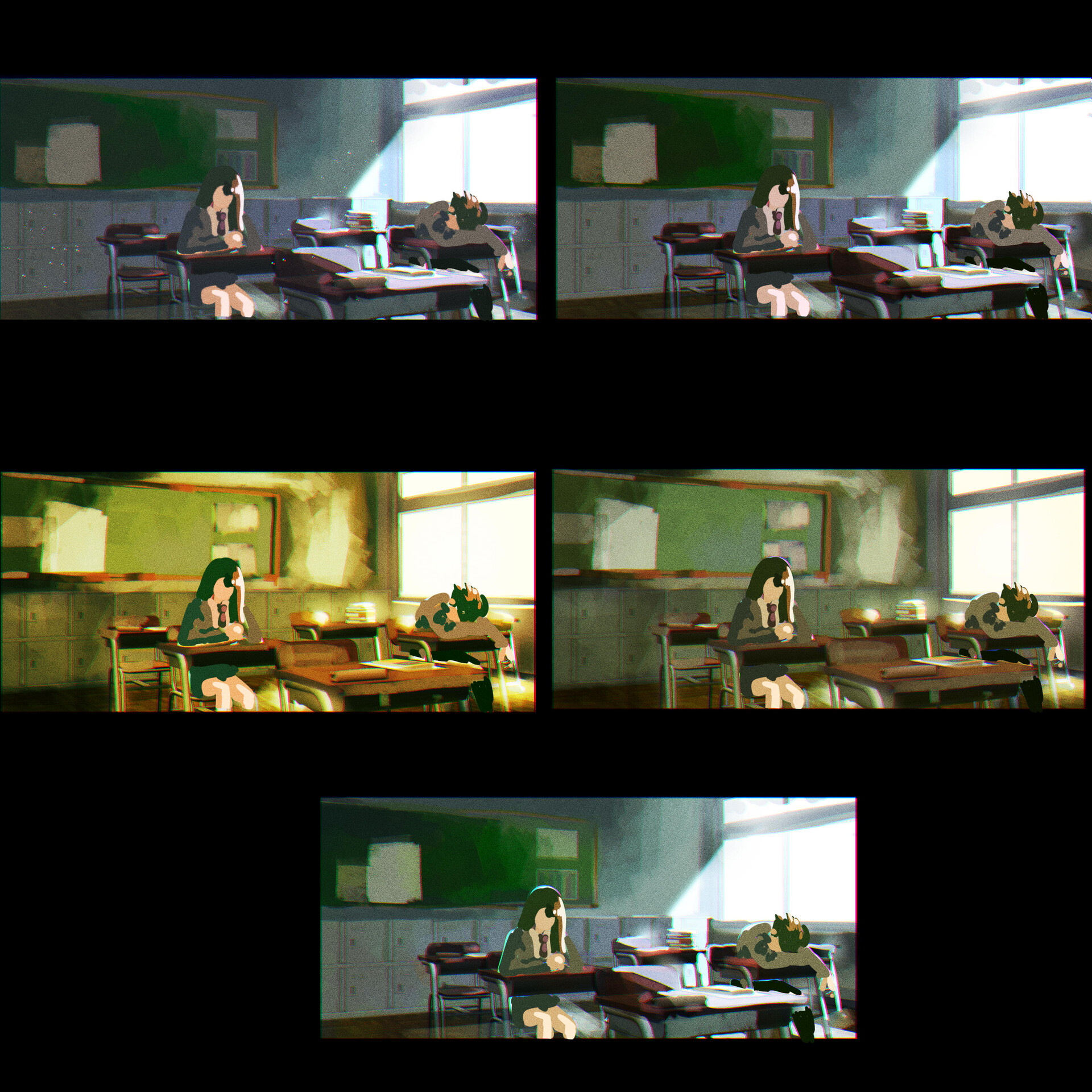 ArtStation - color scripts and studies