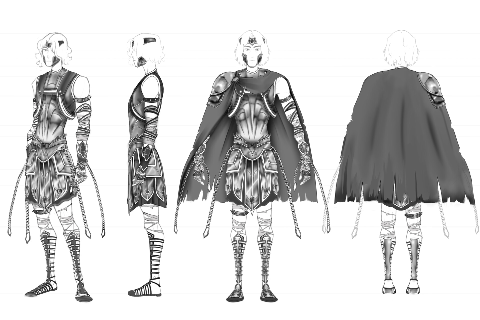 ArtStation - Achilles Design: Armored Heart