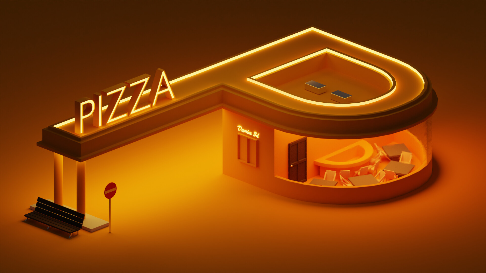 ArtStation - Pizza House