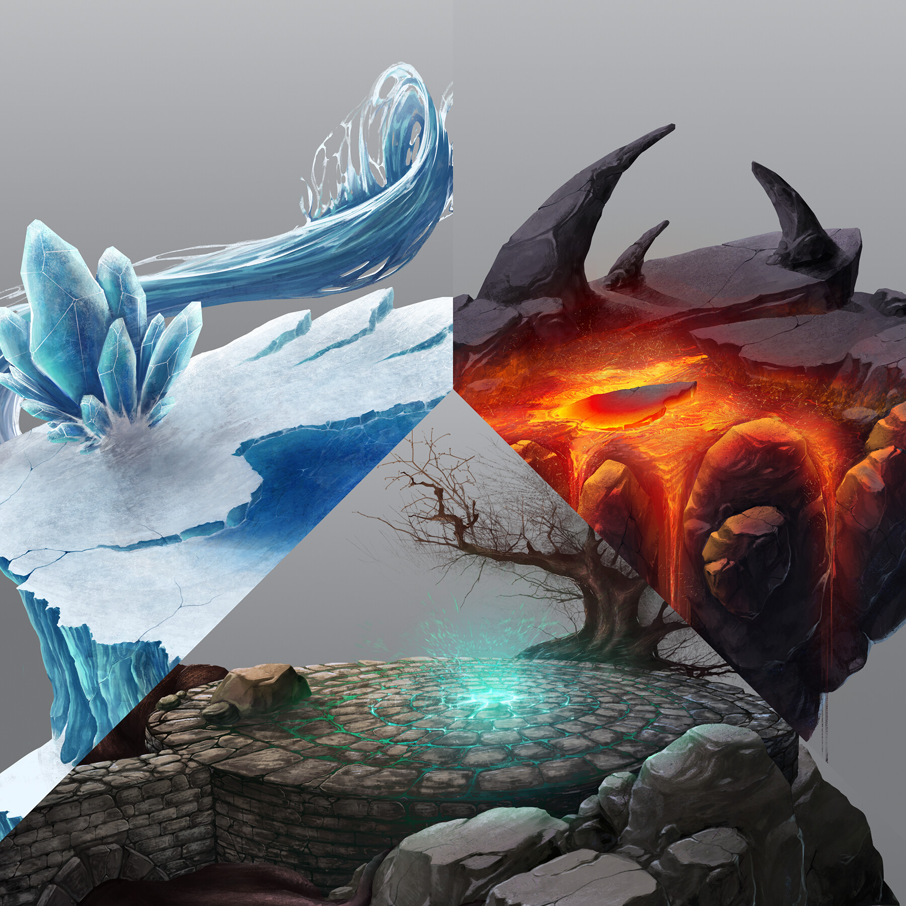 ArtStation - Elemental Arena