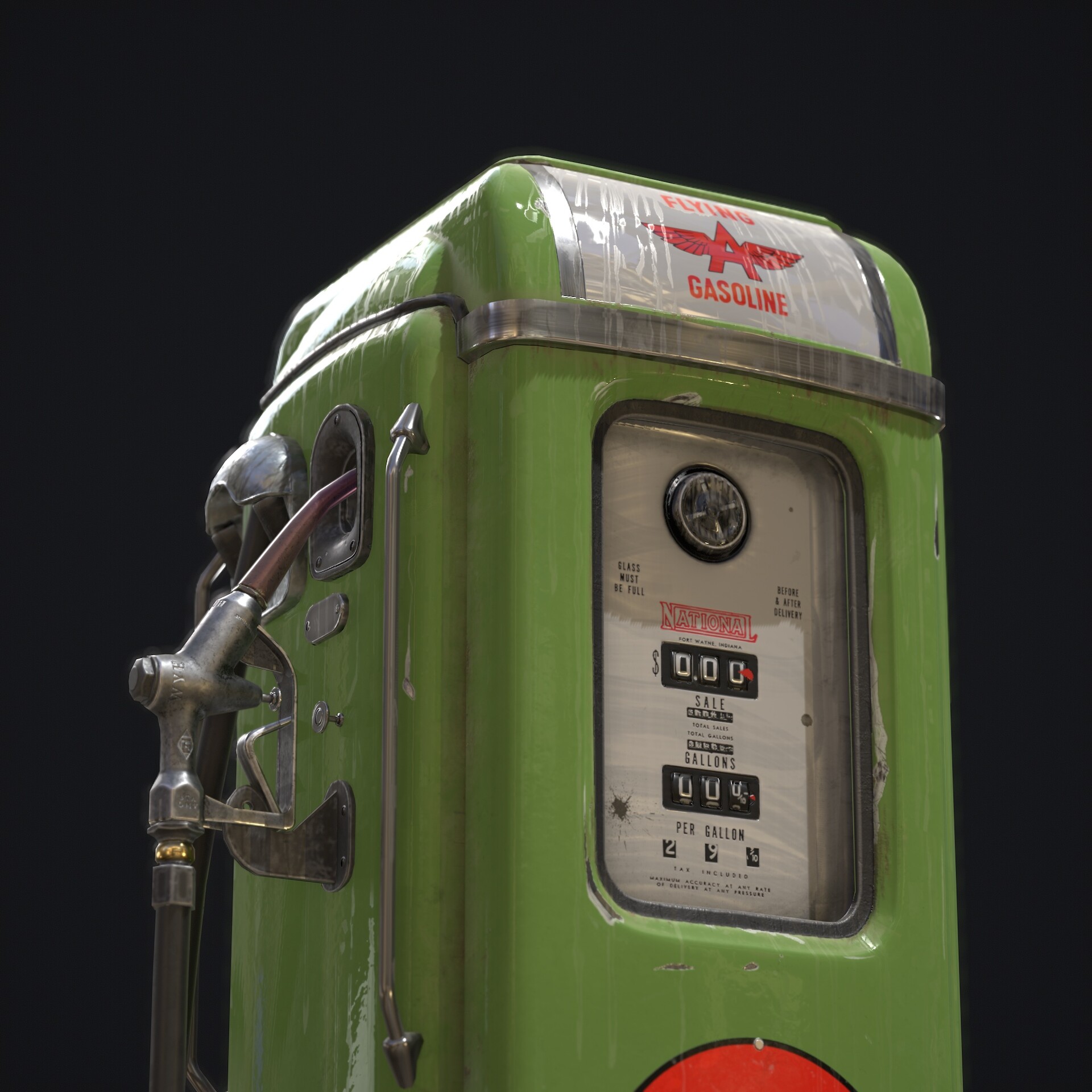 ArtStation - Vintage Gasoline Pump