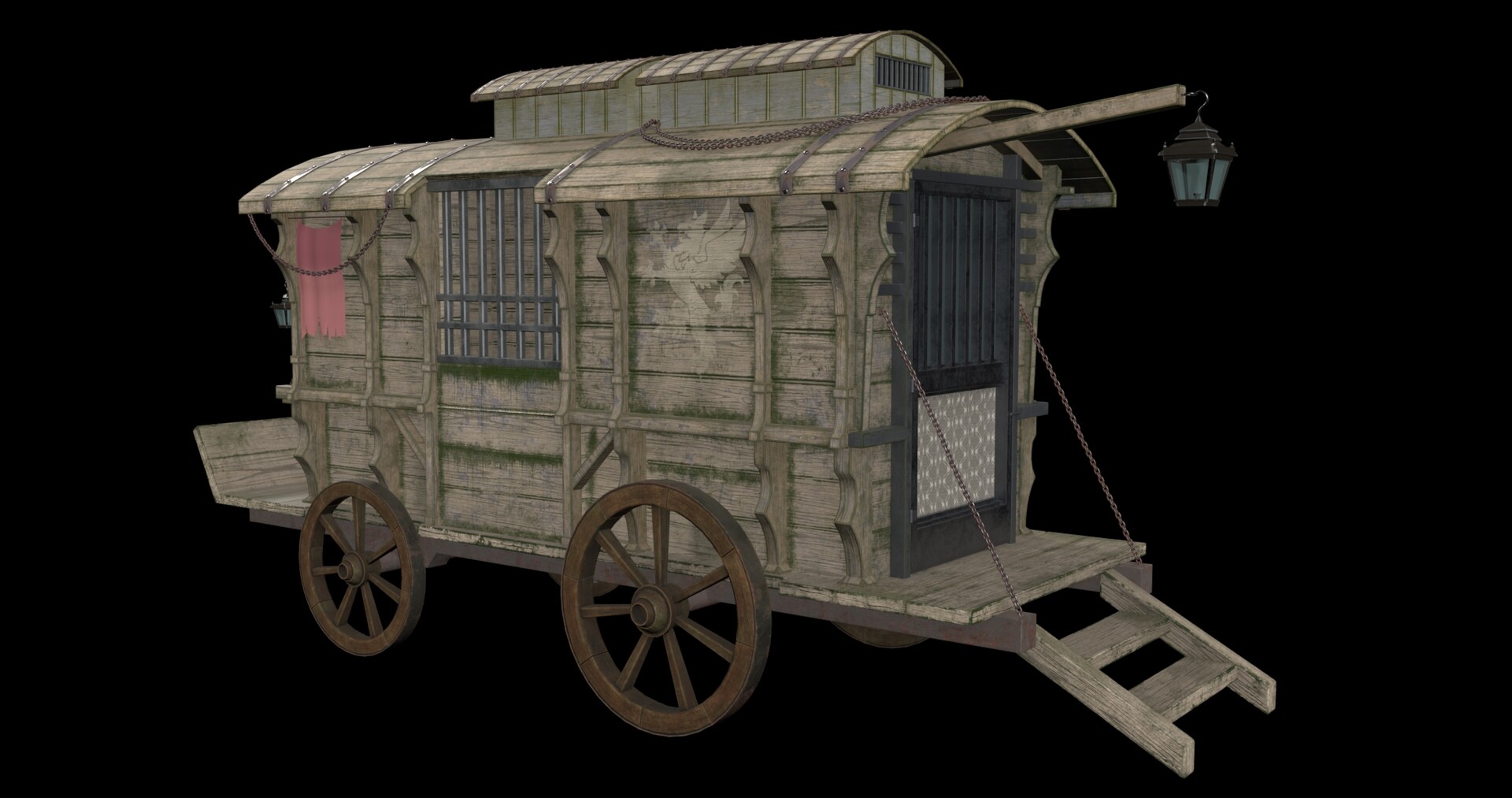 ArtStation - prison carriage