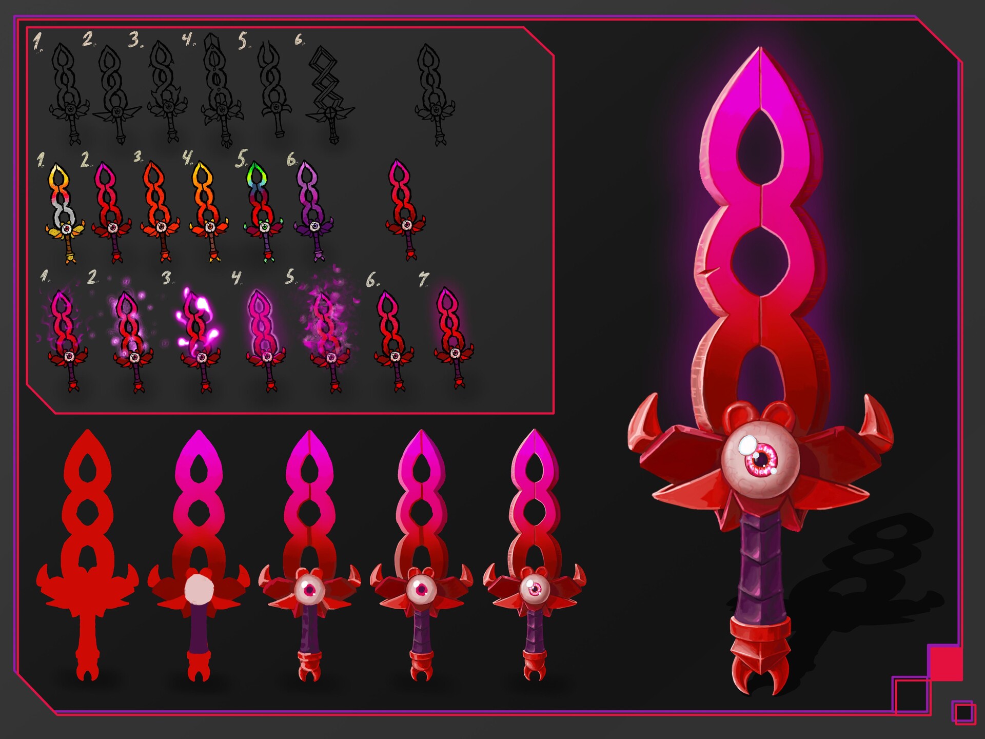 ArtStation - Blindness sword