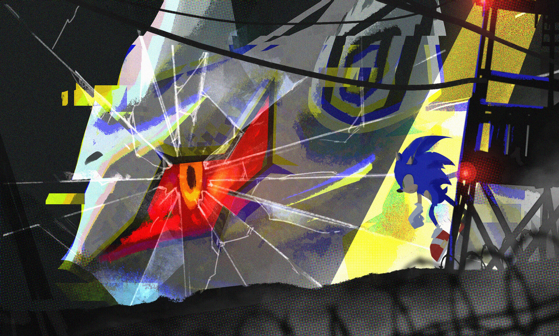 ArtStation - Infinite-Sonic Forces Fanart