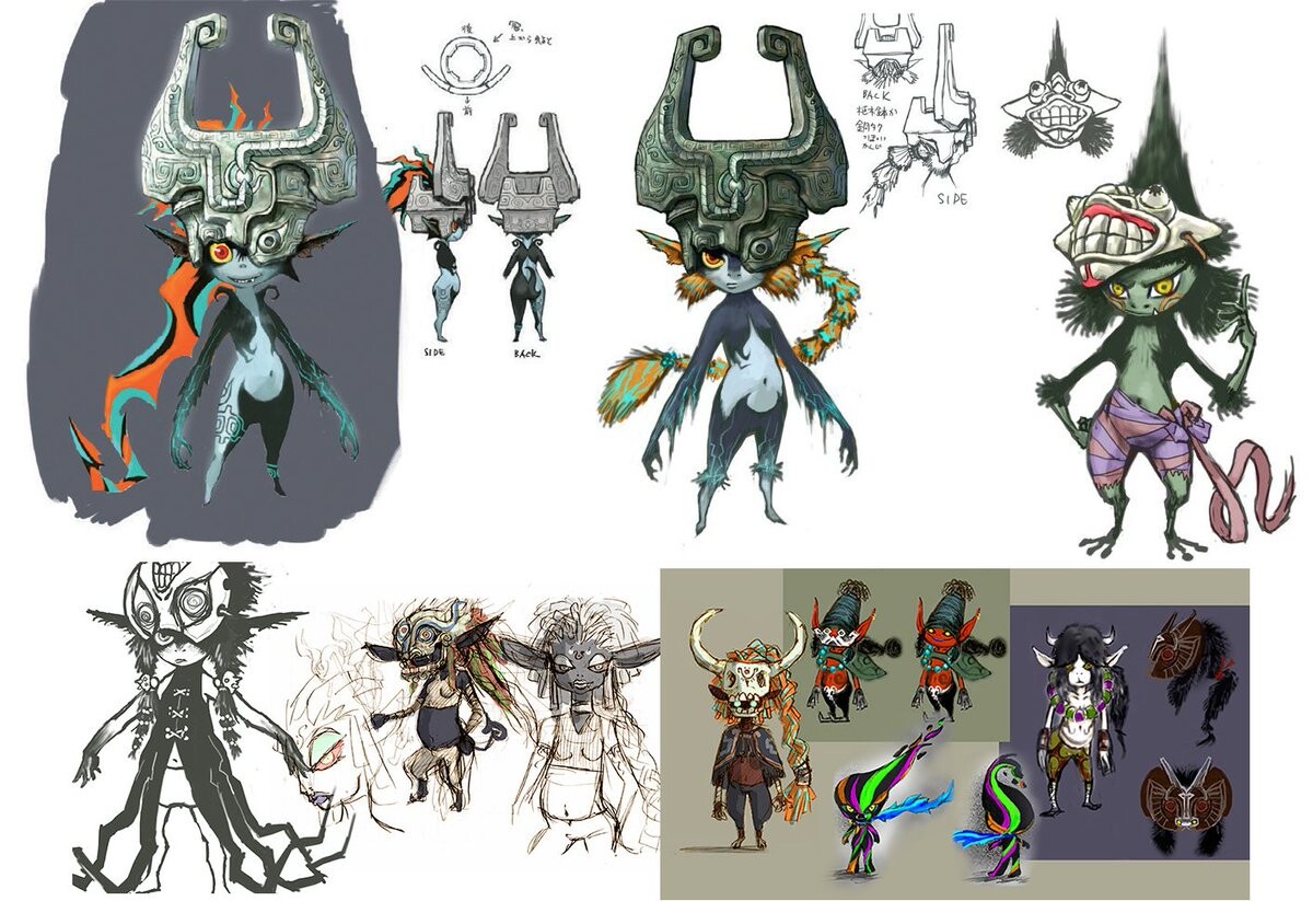Zelda Twilight Princess Concept Art