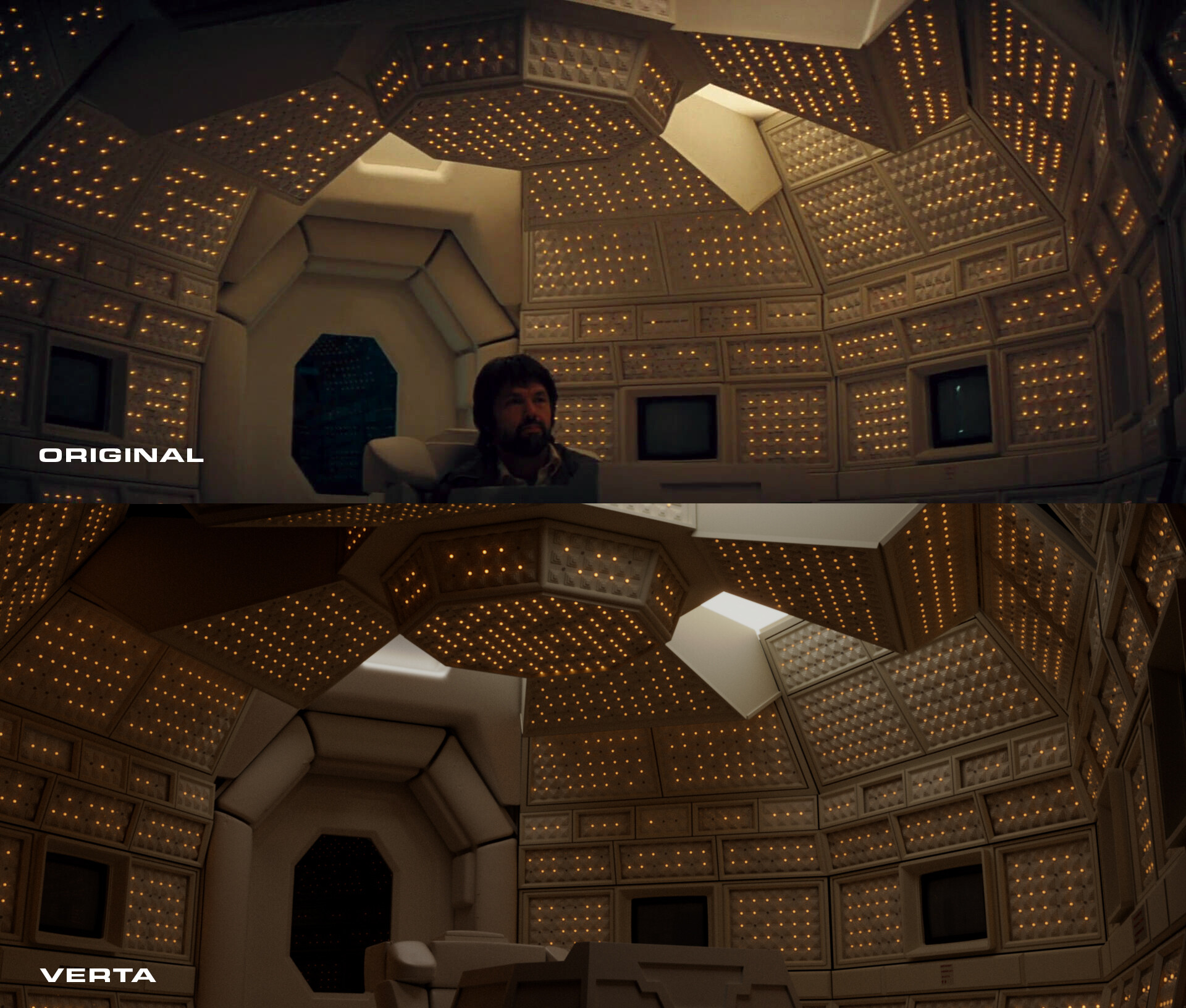 ArtStation - 1979 Alien MU-TH-UR Control Room and Console