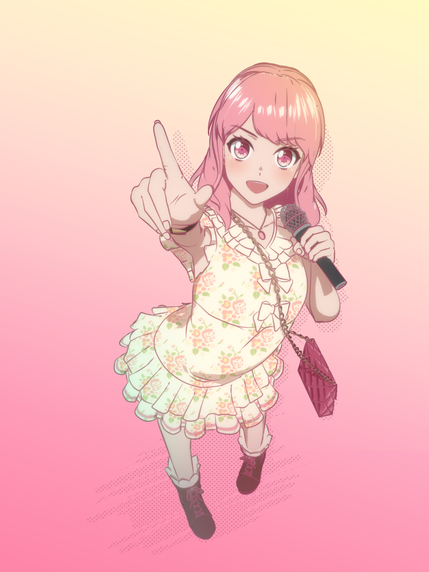 Artstation Bang Dream 3d Character Modeling