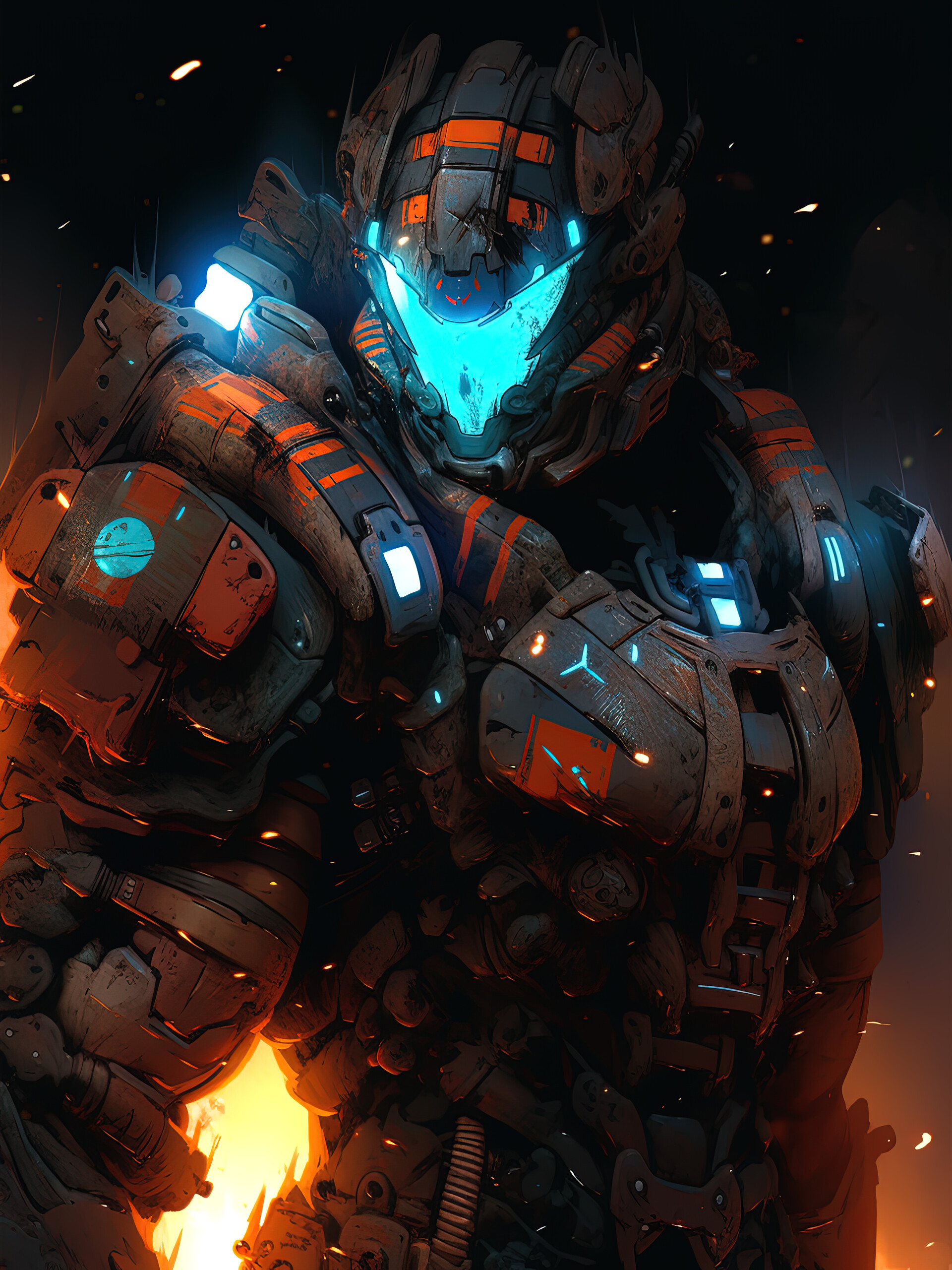 ArtStation - Dead Space X DOOM: Rip and Tear All Necromorphs