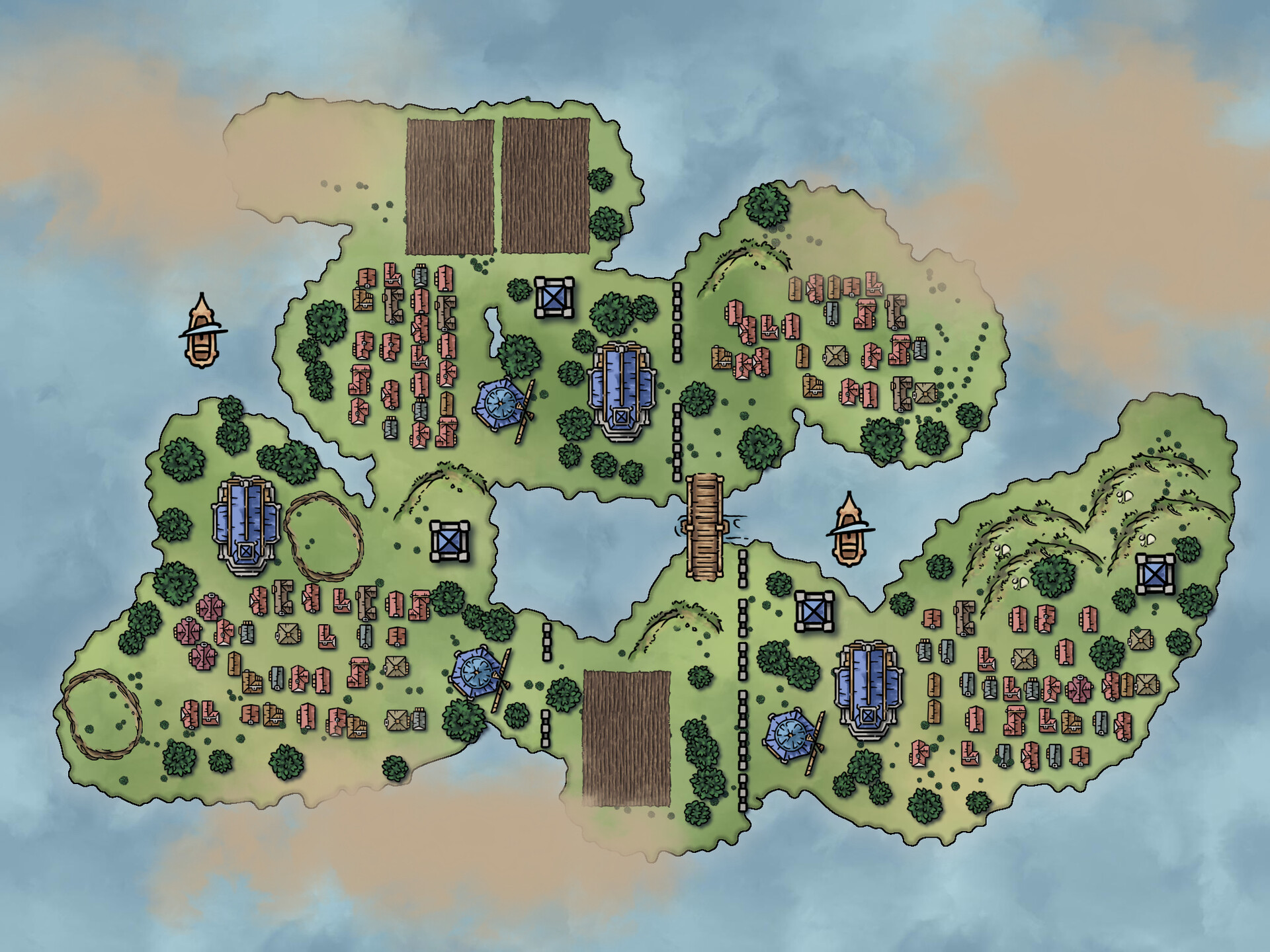 ArtStation - City Map