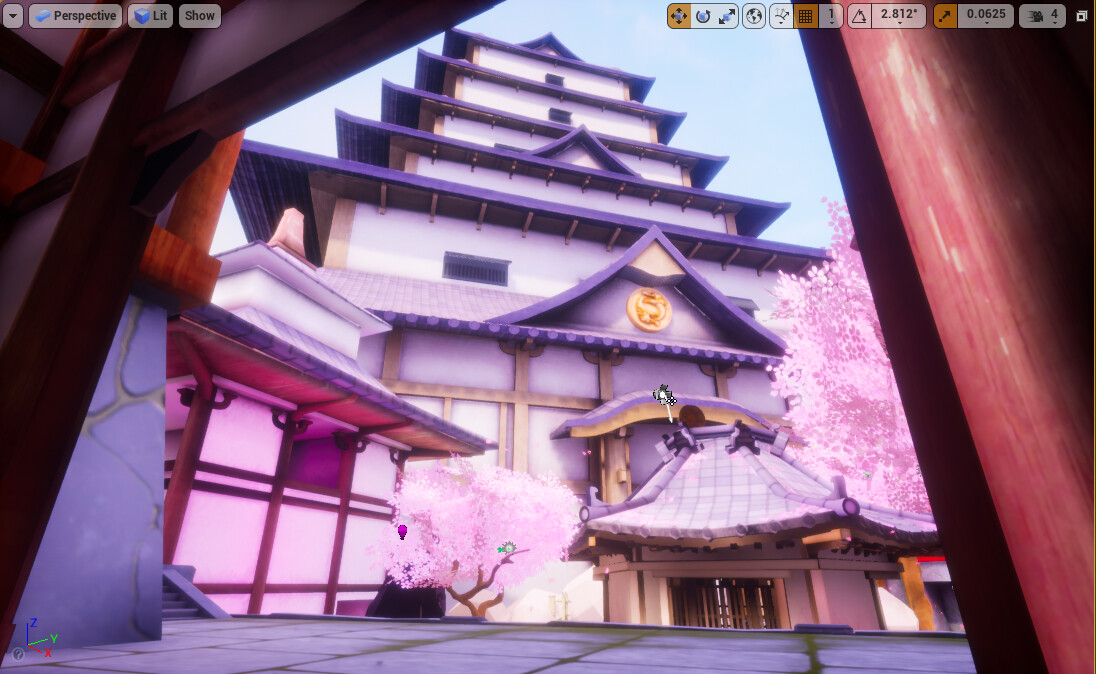 ArtStation - Game Environment Recreate Hanamura by Blizzard's ...