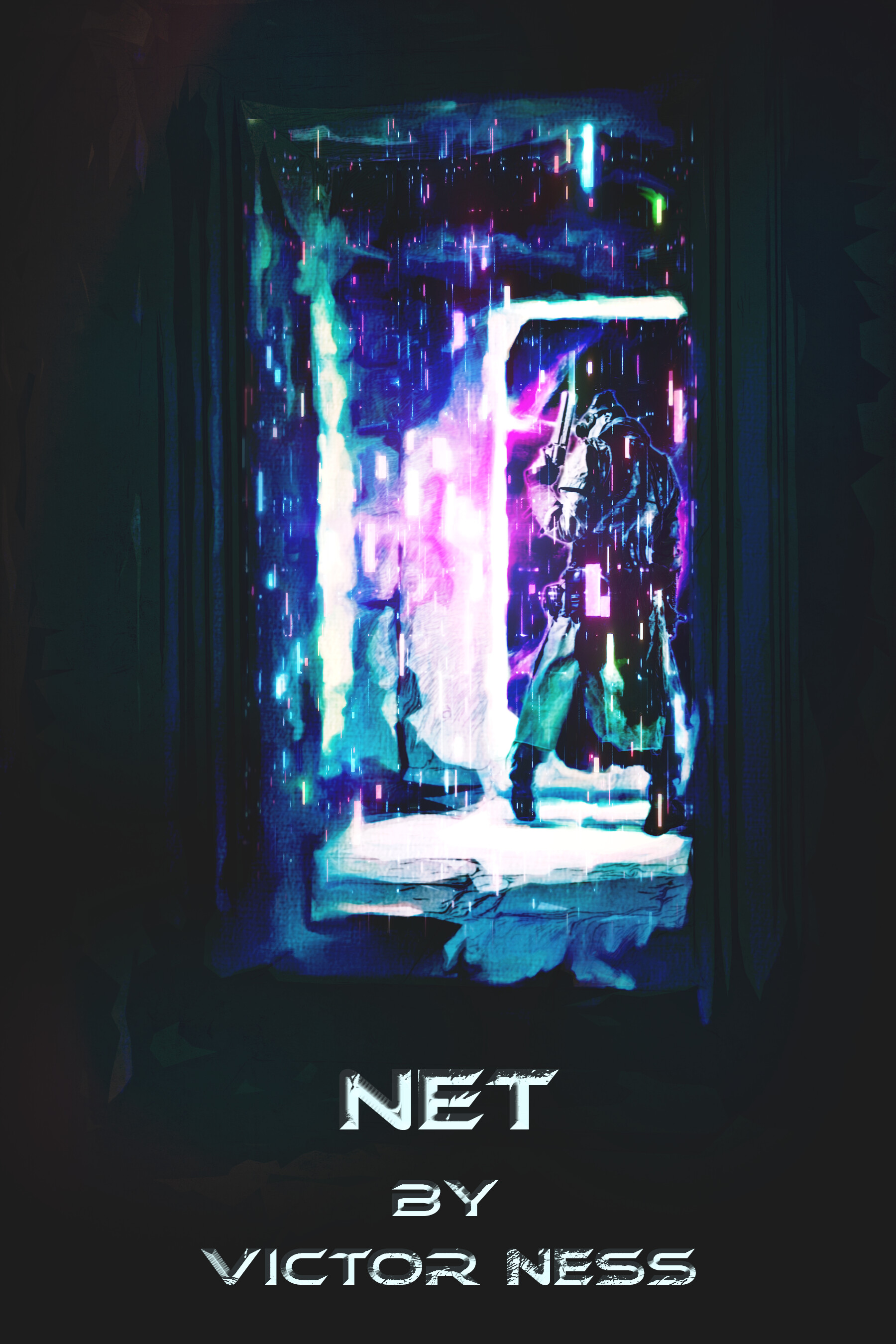 ArtStation - "Net," Book Cover Art